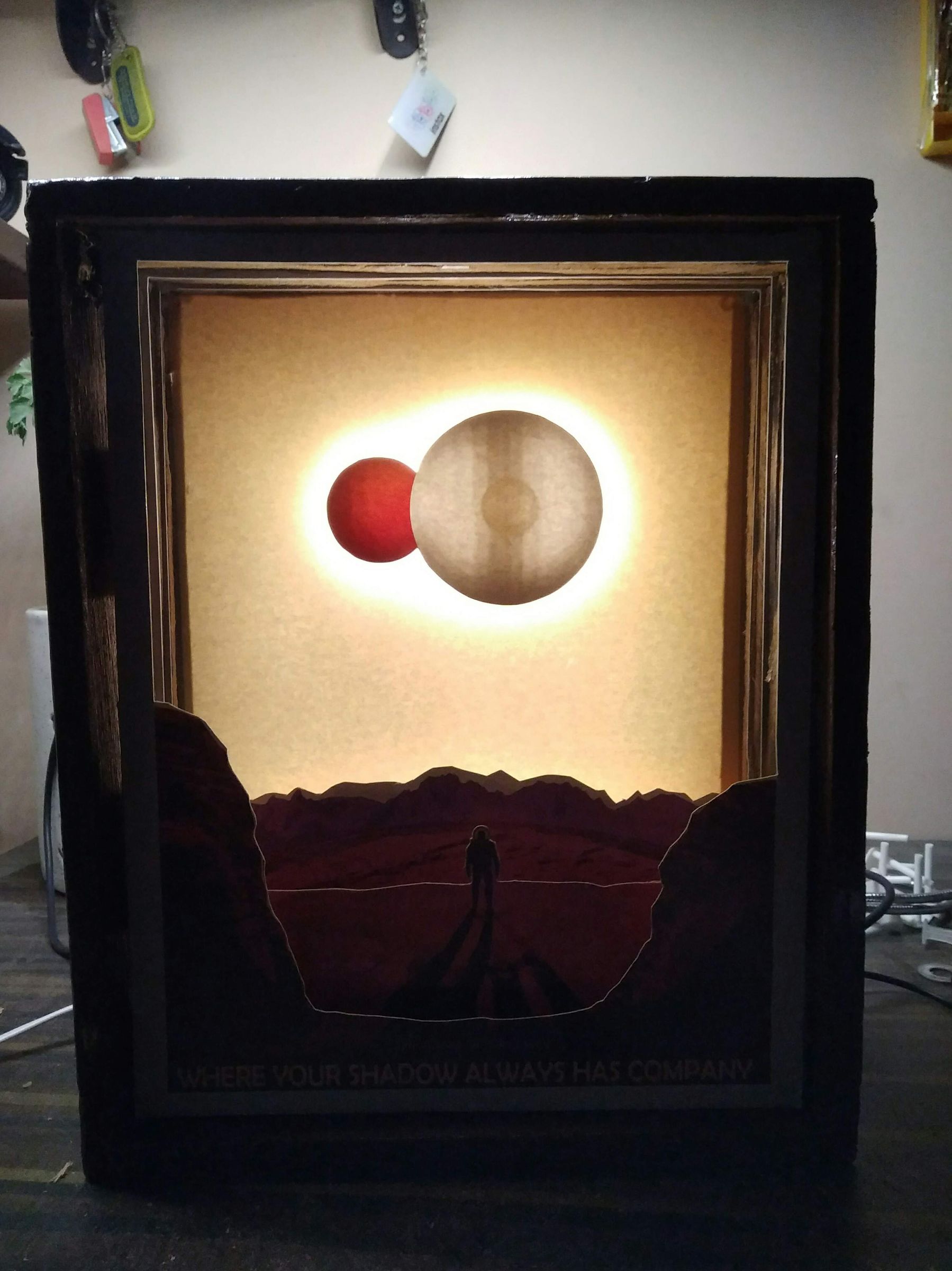Kepler 16b NASA Poster Lightbox Lamp : 6 Steps (with Pictures ...