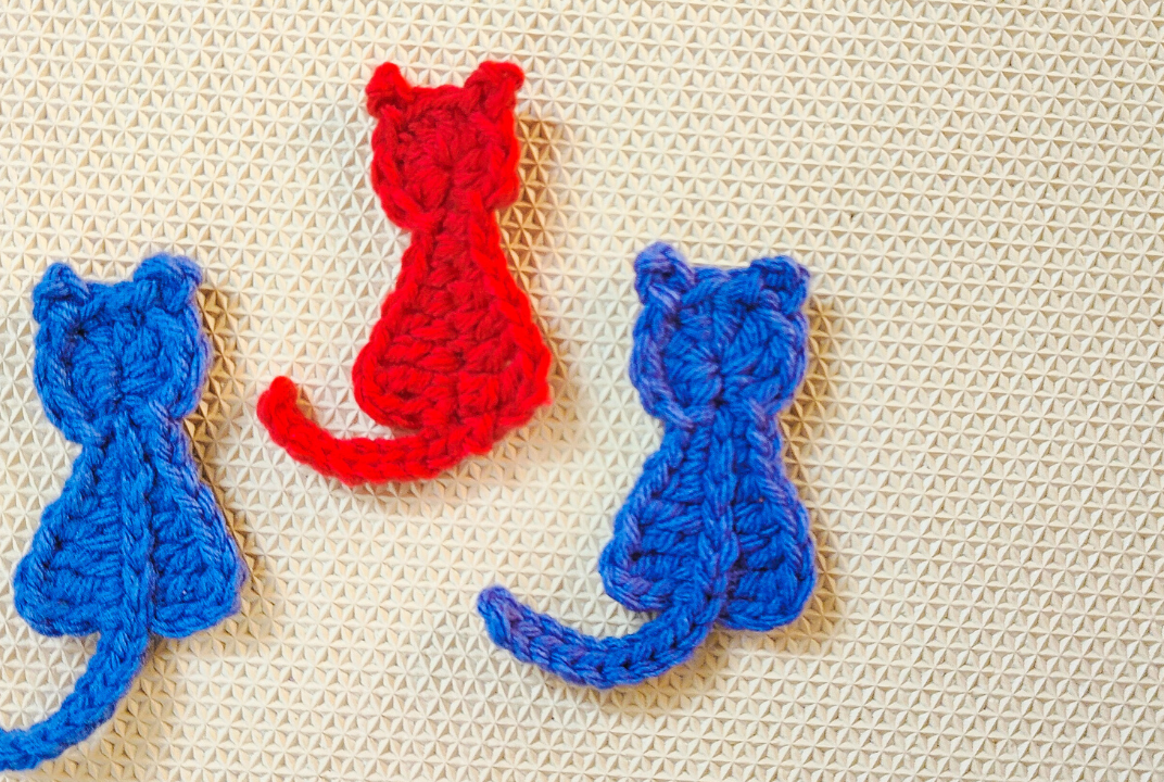 Crochet Cat Applique With Starting Chains : 6 Steps (with Pictures ...