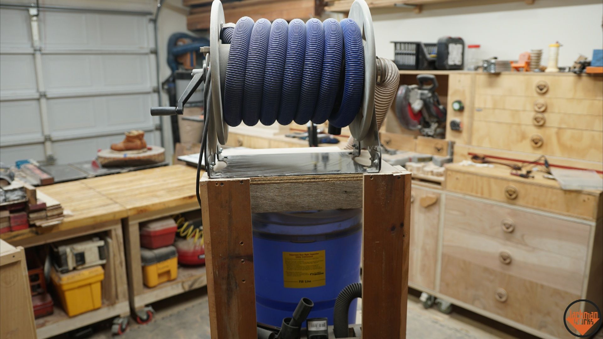 Space Saving Shop-Vac Dust Collector Cart : 11 Steps (with Pictures ...