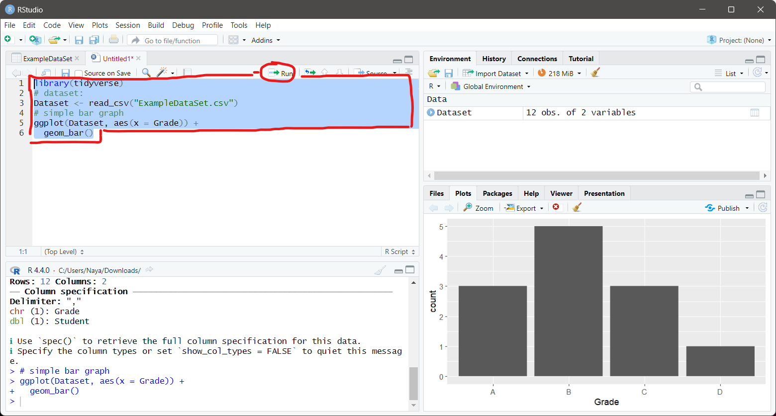 Make a Bar Graph in RStudio IDE! : 5 Steps - Instructables