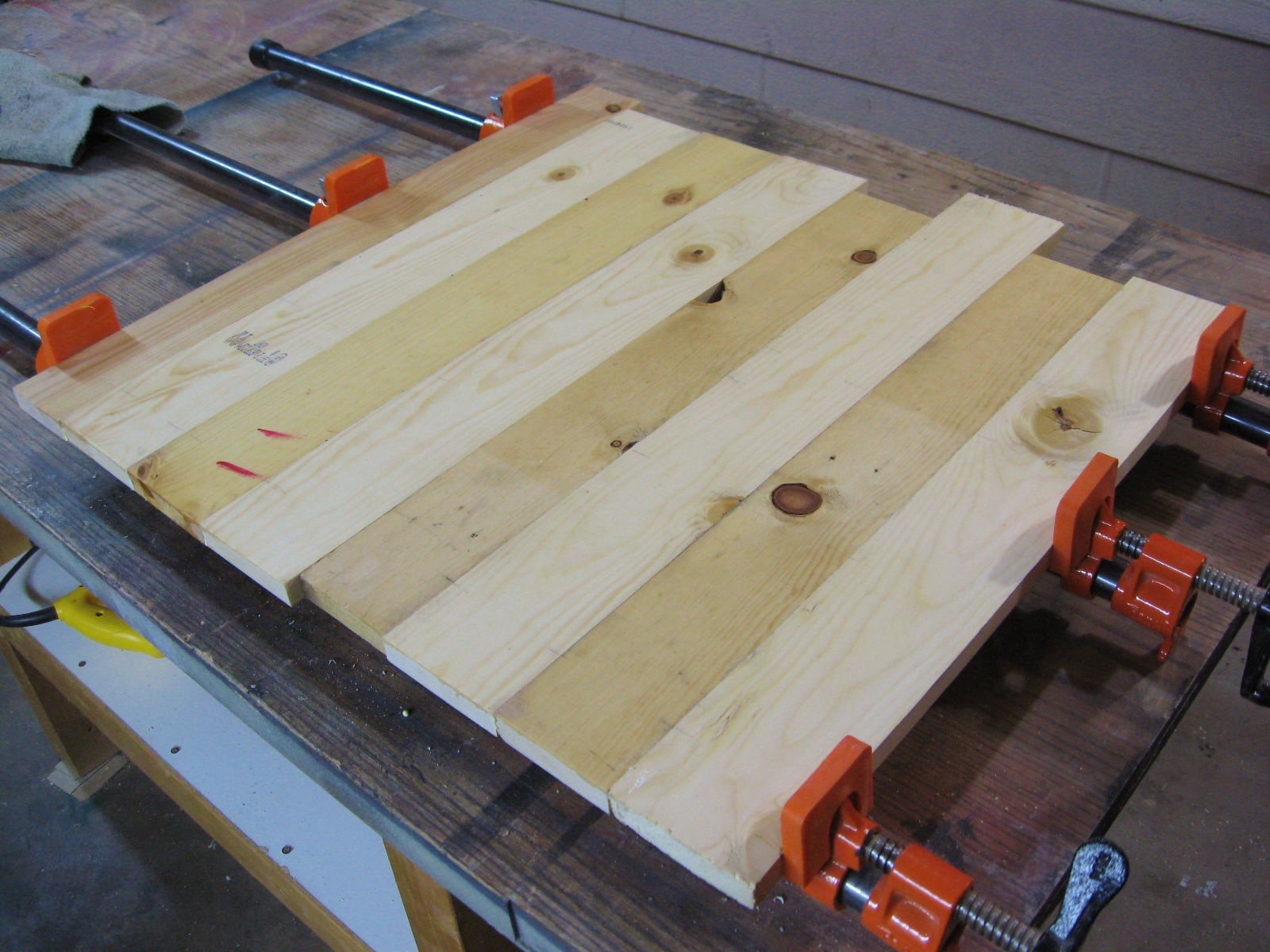 Knotted Tree Table (from Old Christmas Trees) : 10 Steps (with Pictures ...