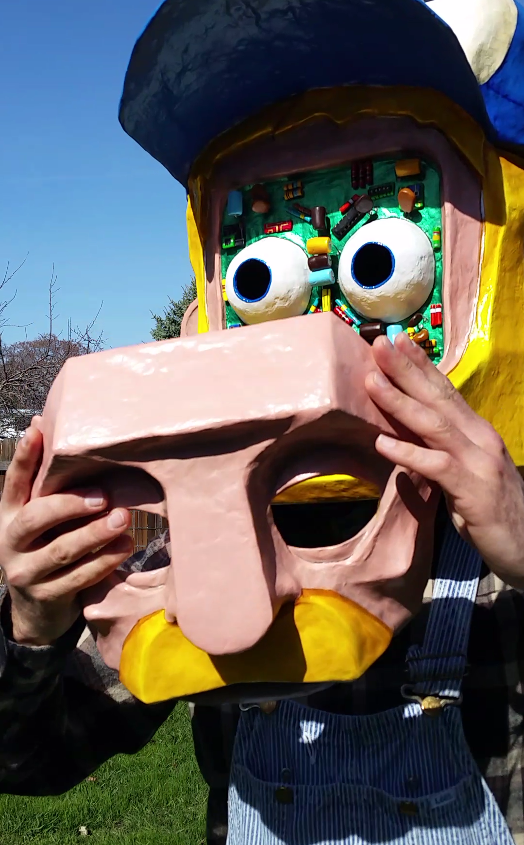 Robot Redneck Mask : 10 Steps (with Pictures) - Instructables