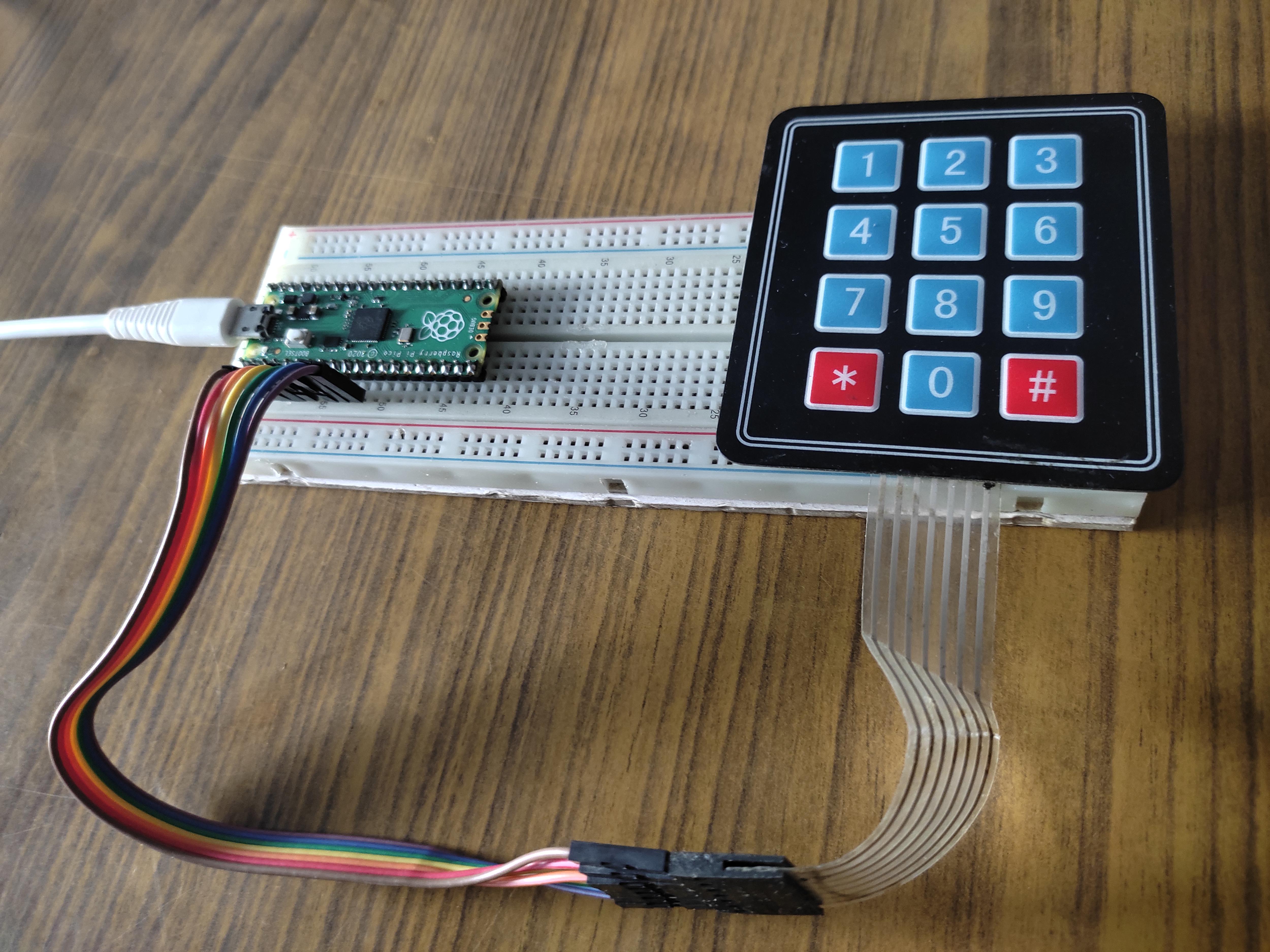Raspberry Pi Pico and 4x3 Keypad - Instructables