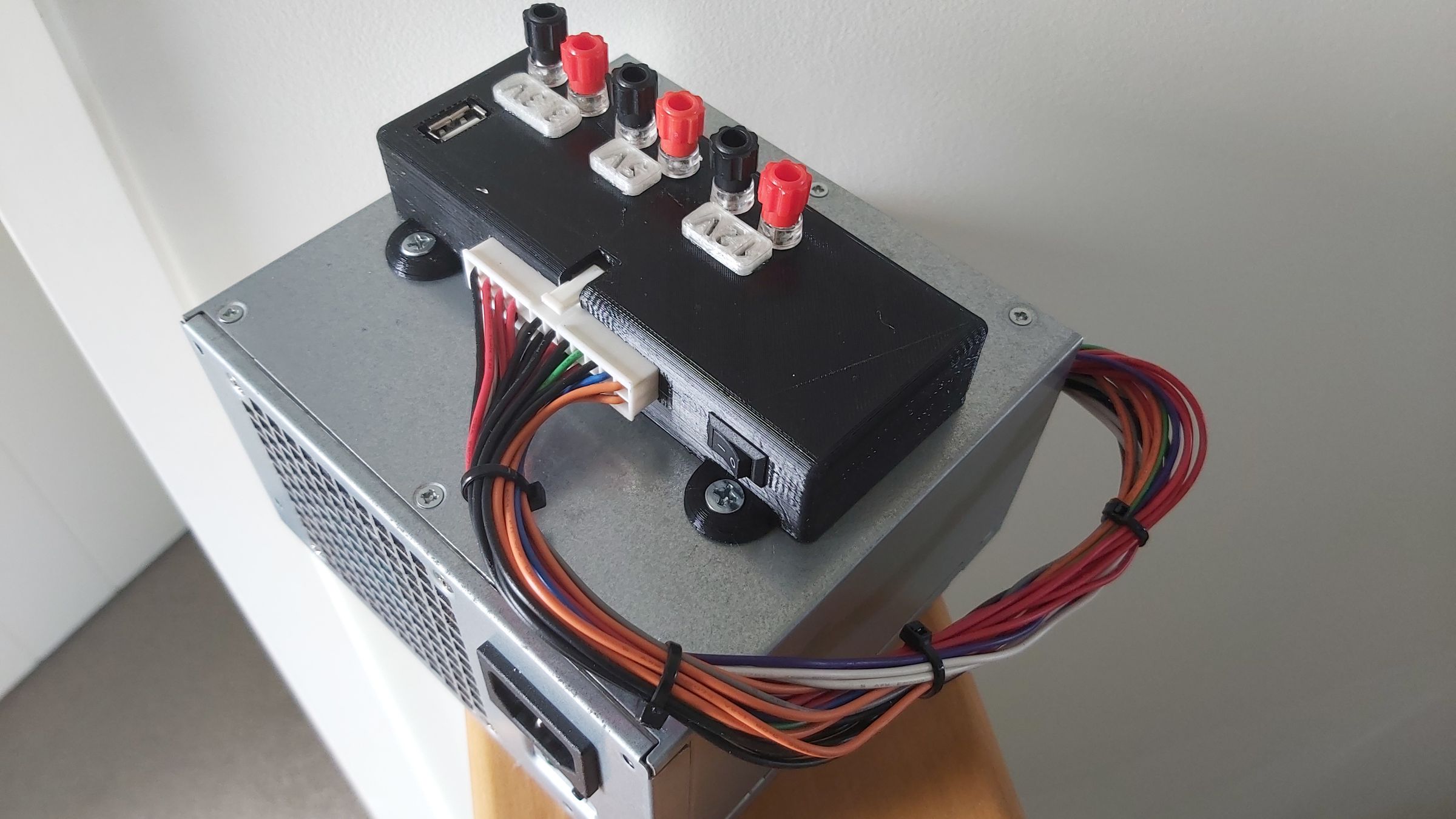 ATX Power Supply Breakout Case : 3 Steps - Instructables