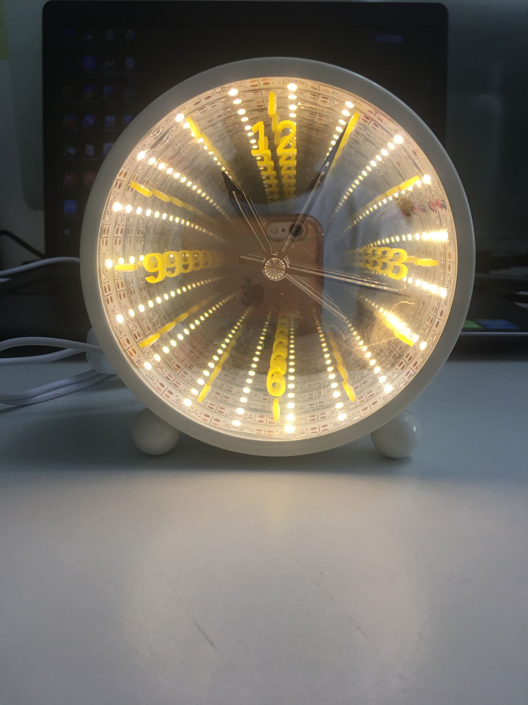 Infinity Mirror Clock : 5 Steps (with Pictures) - Instructables