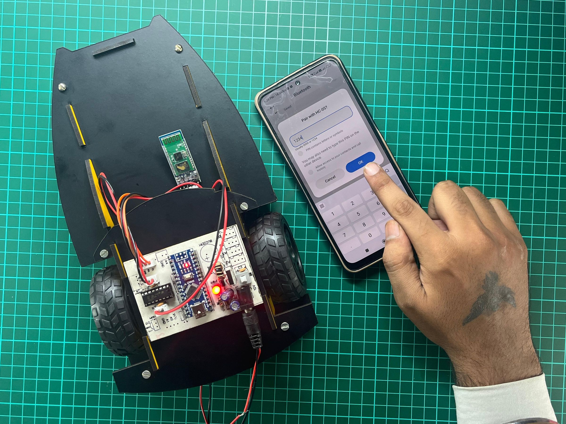 Bluetooth Controlled Car Arduino Based : 14 Steps - Instructables