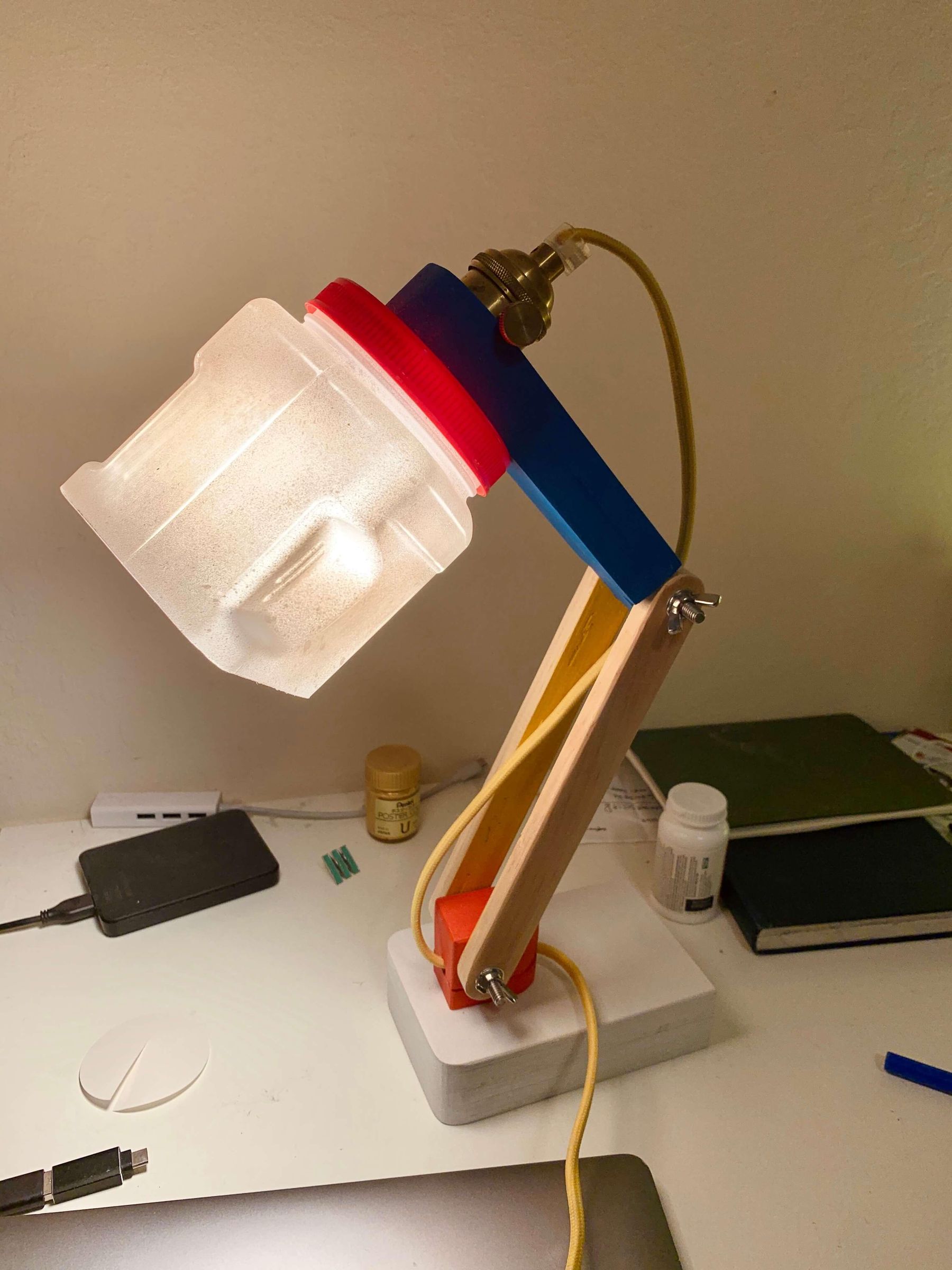 How to Make a Lamp Out of (almost) Anything : 7 Steps (with Pictures ...