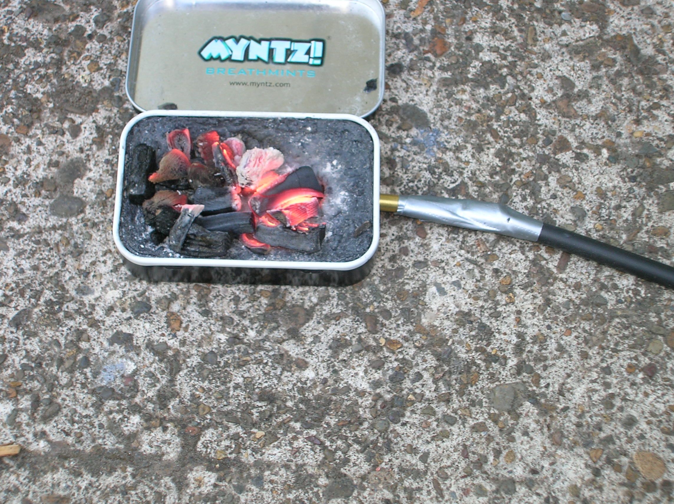 How to Make a Mini Forge Out of an Altoids Tin : 4 Steps - Instructables