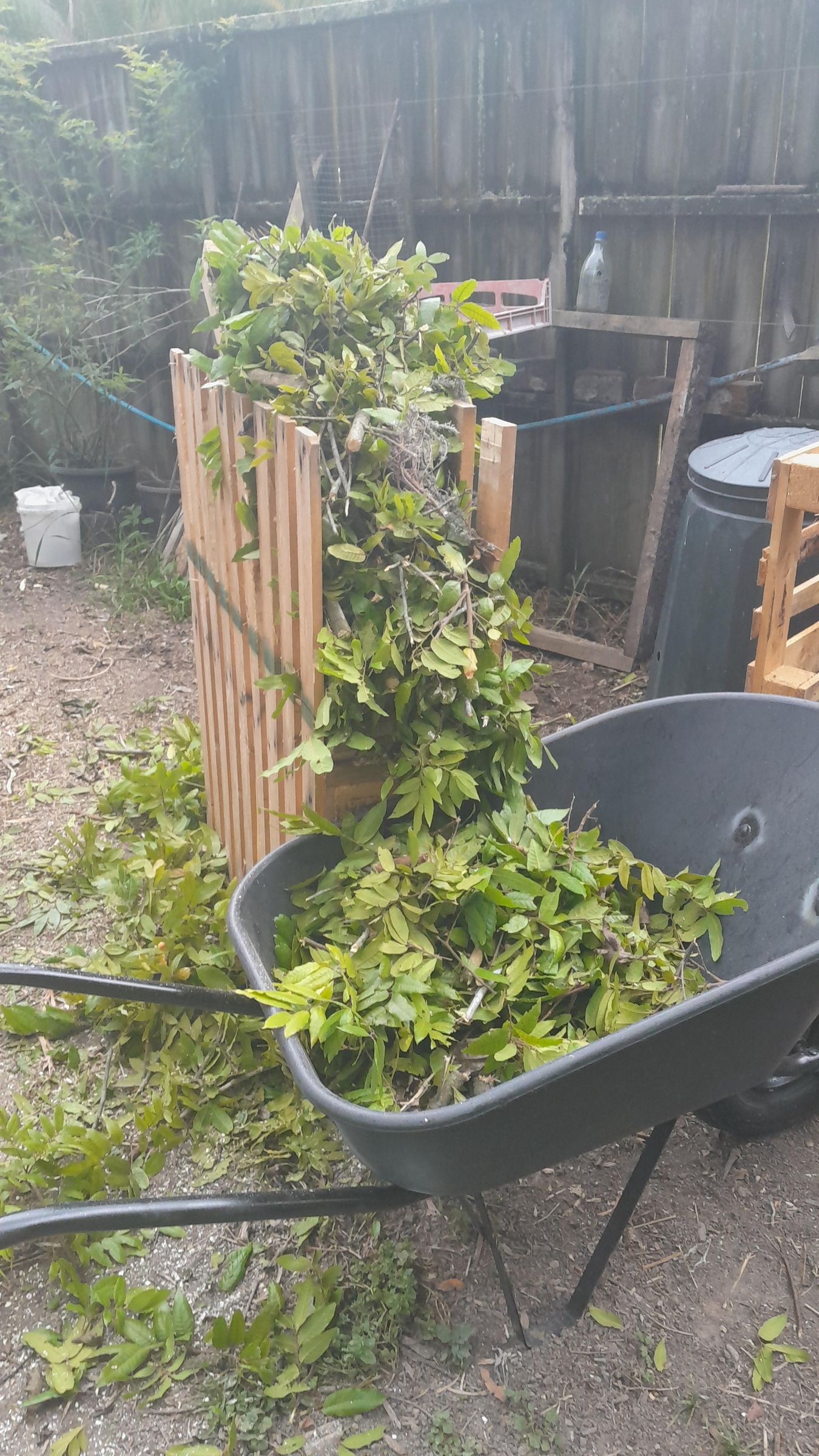 DIY Pallet and Chainsaw Mulching Rack - for Easy Vegetation Shredding ...