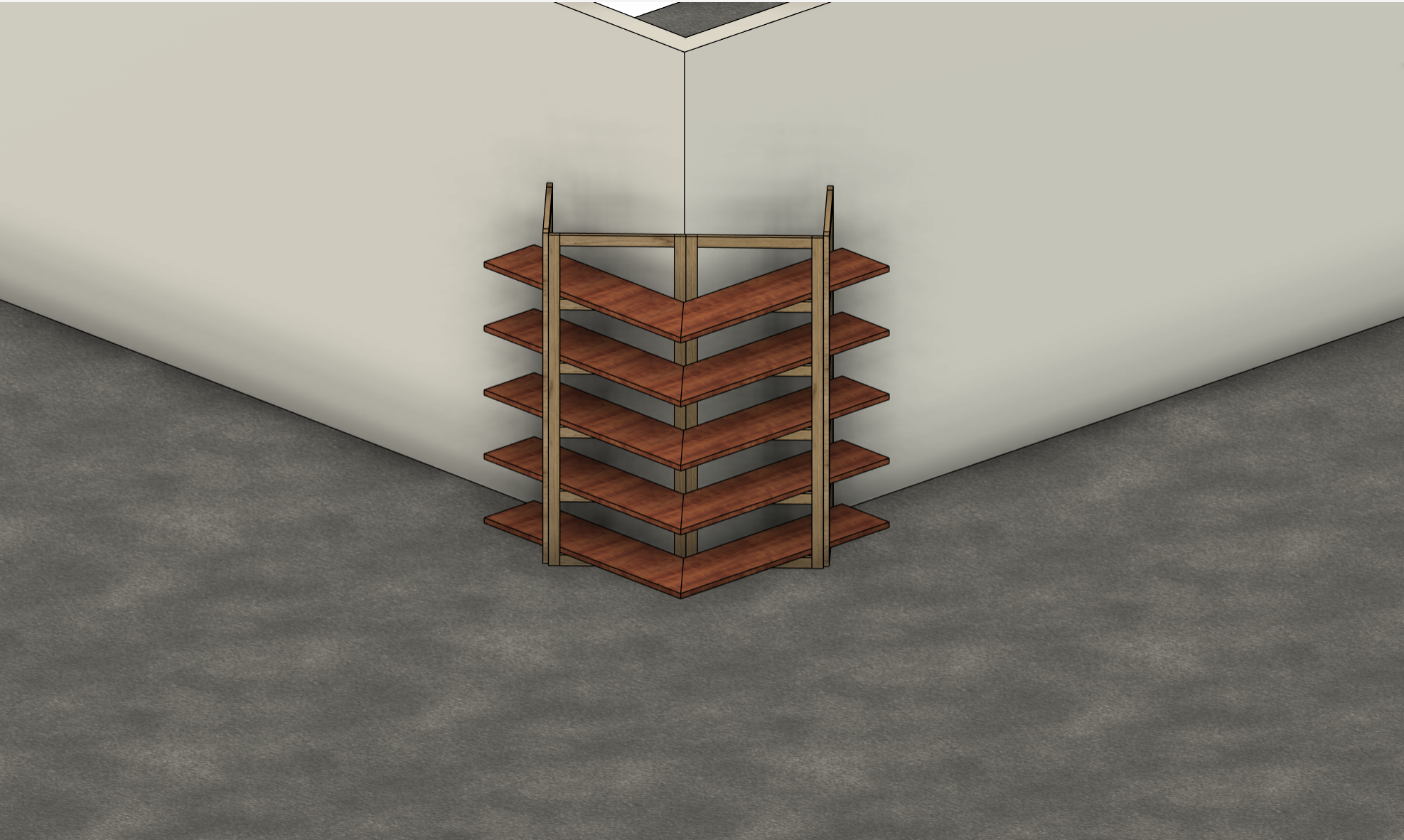 Fold • Unfold • Reconfigure: a Hinged Modular Corner Shelf (Parametric ...