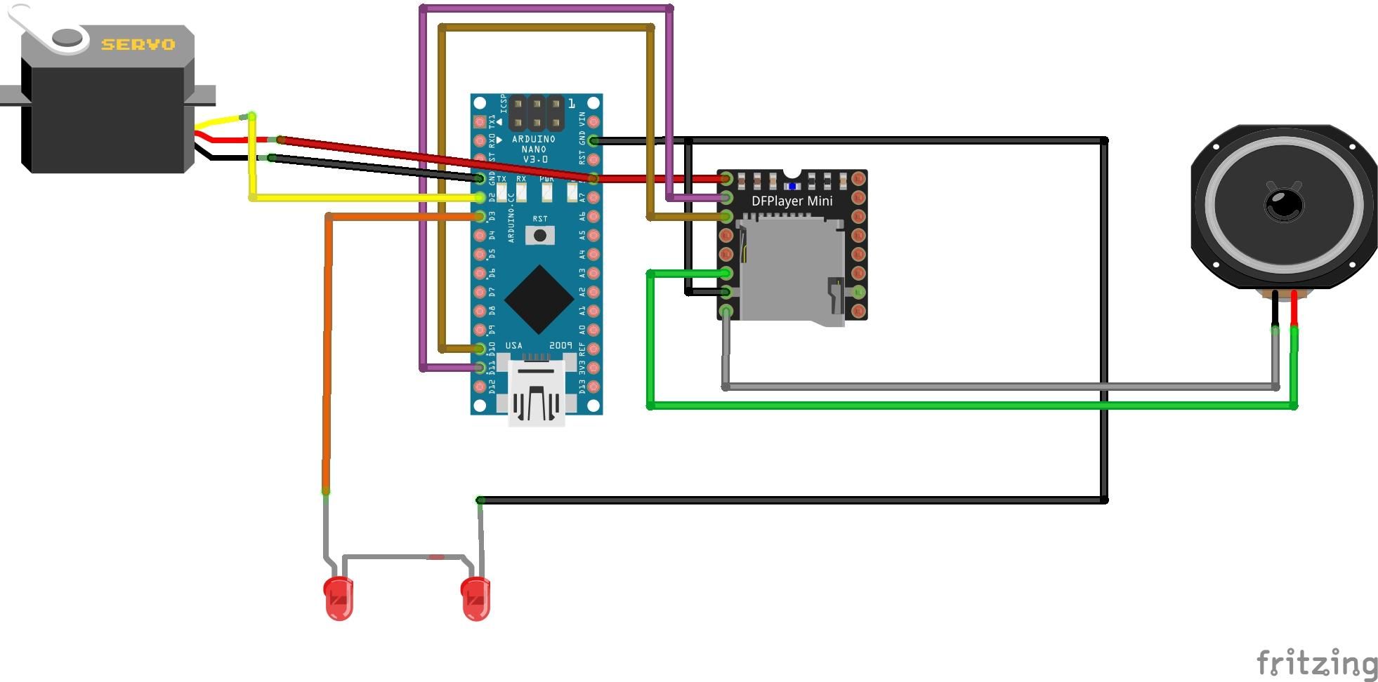 Scary Talking Skeleton With Arduino and DFPlayer Mini : 7 Steps (with Pictures) - Instructables