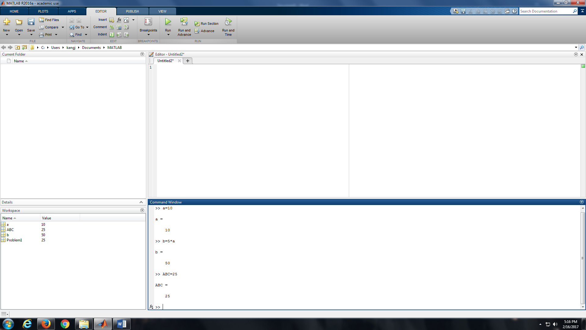 How to Code and Publish Matlab 2016b to Word (Beginners Guide) : 4 ...