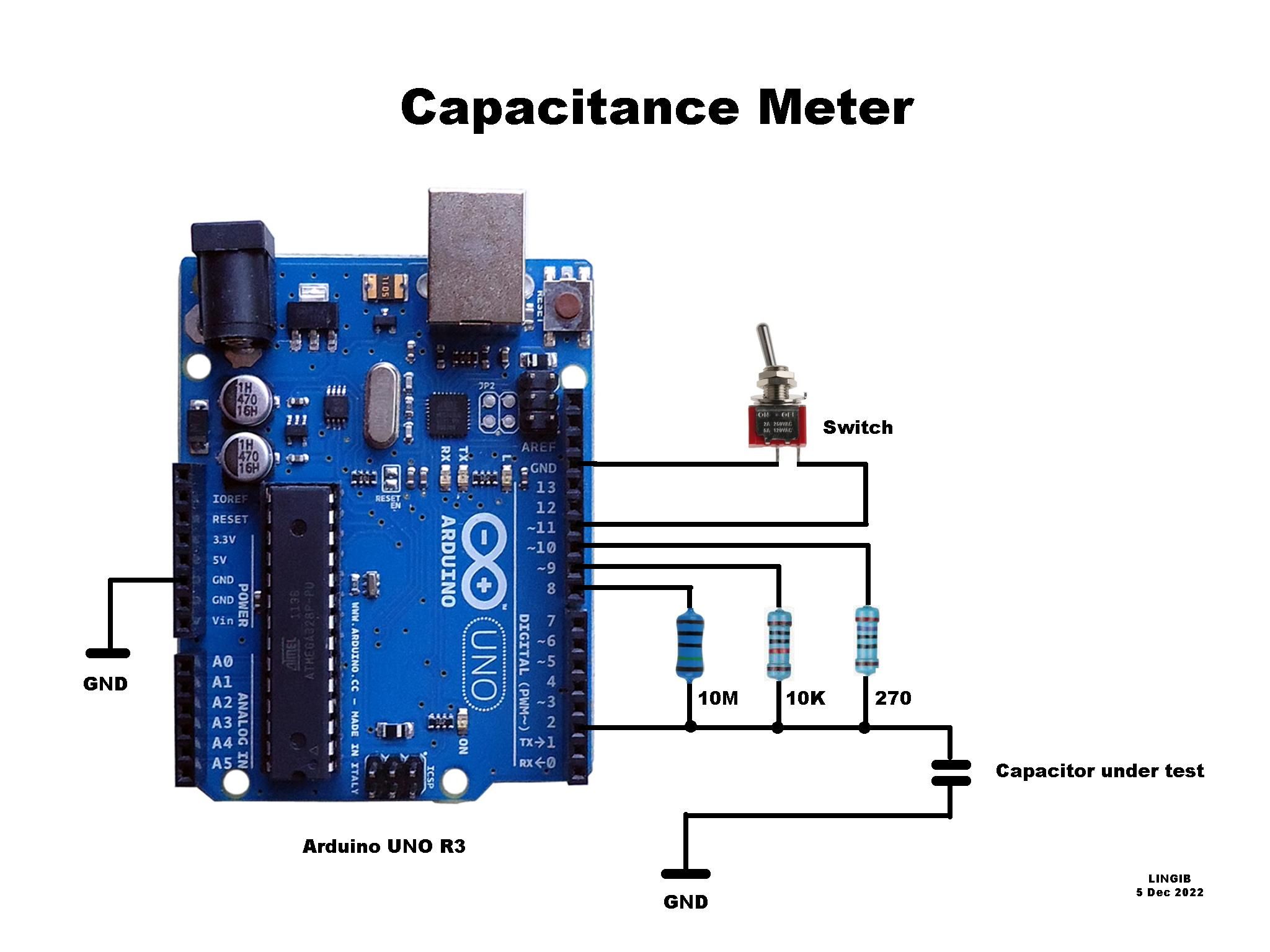 Capacitance Meter : 5 Steps (with Pictures) - Instructables