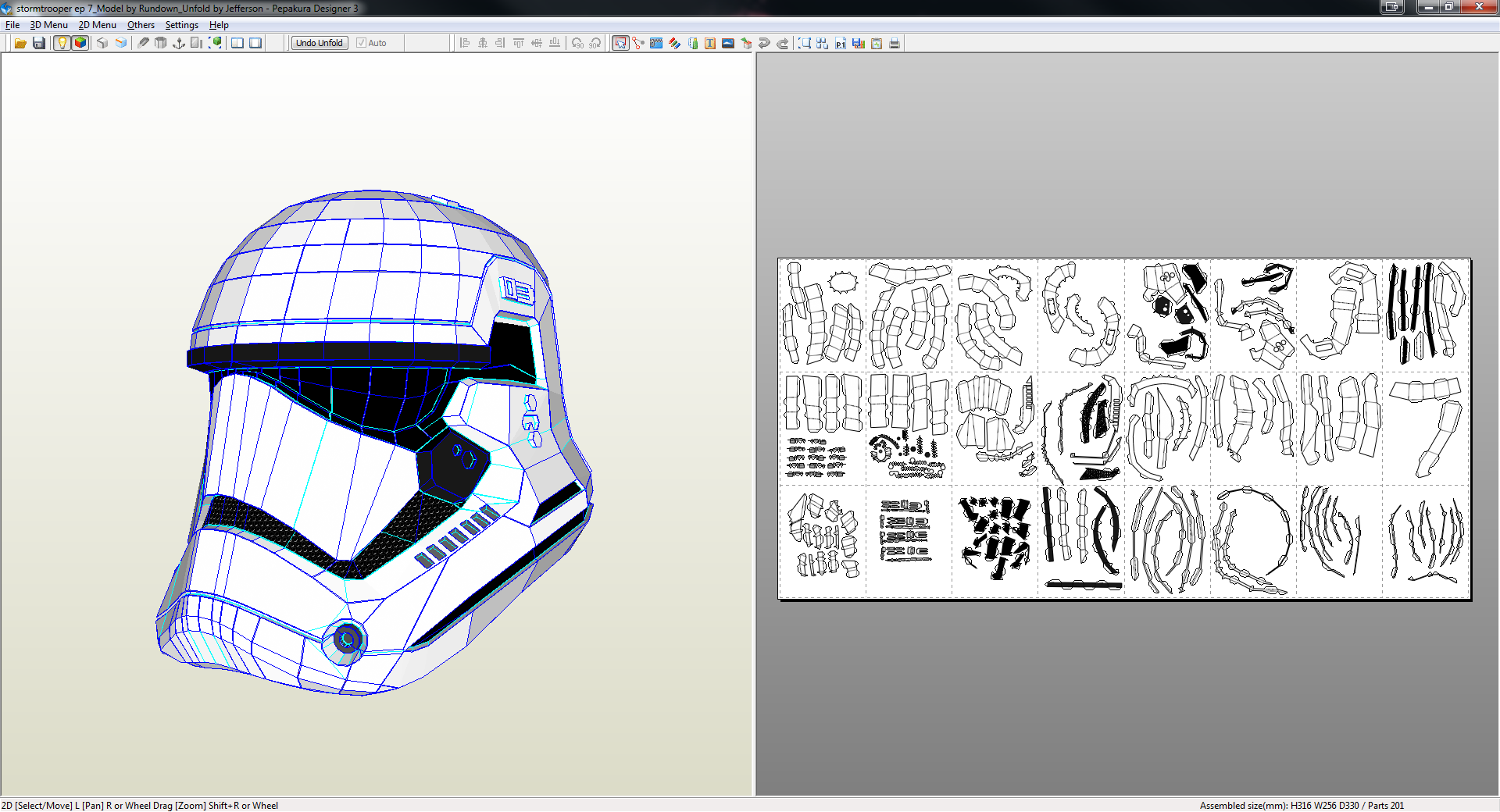 Stormtrooper Mask Printable