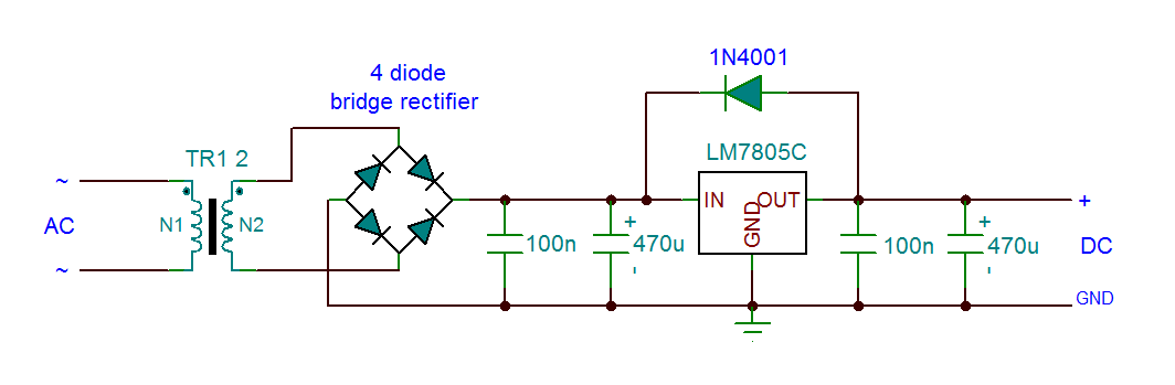 AC to DC Conversion : 3 Steps - Instructables