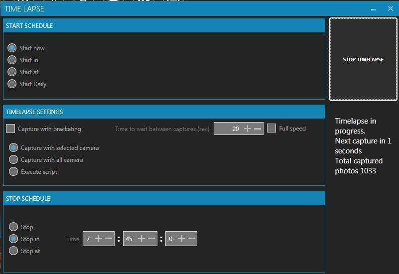 Nikon Time Lapse Software