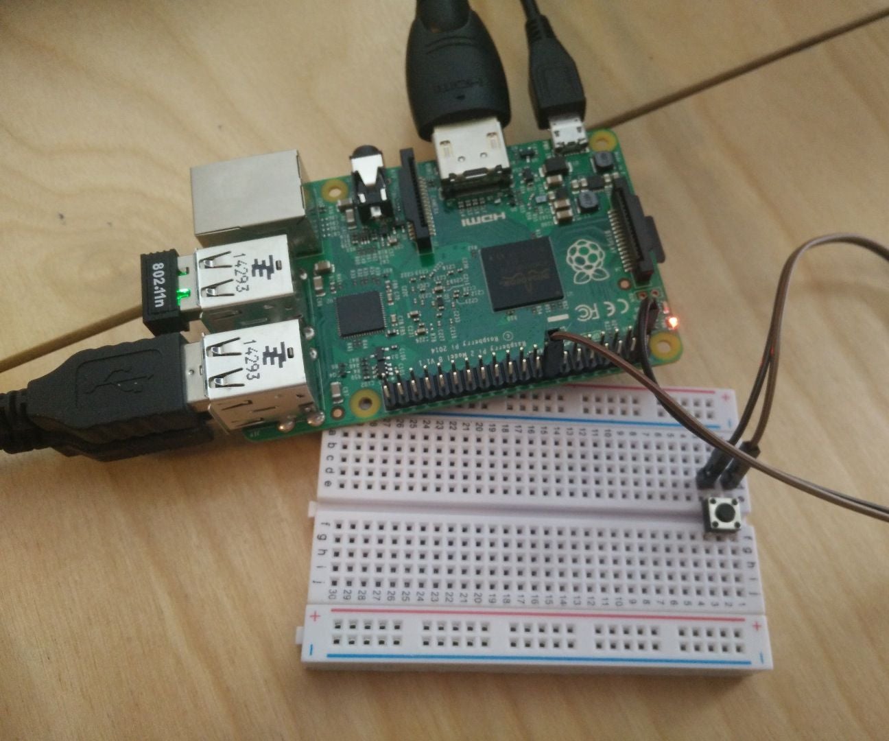Raspberry Pi E-mail Push Button Device Using Gmail : 3 Steps - Instructables