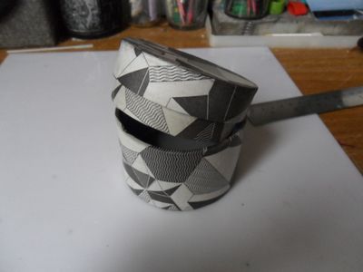 Round Box Made of Empty Tape Centers : 5 Steps - Instructables