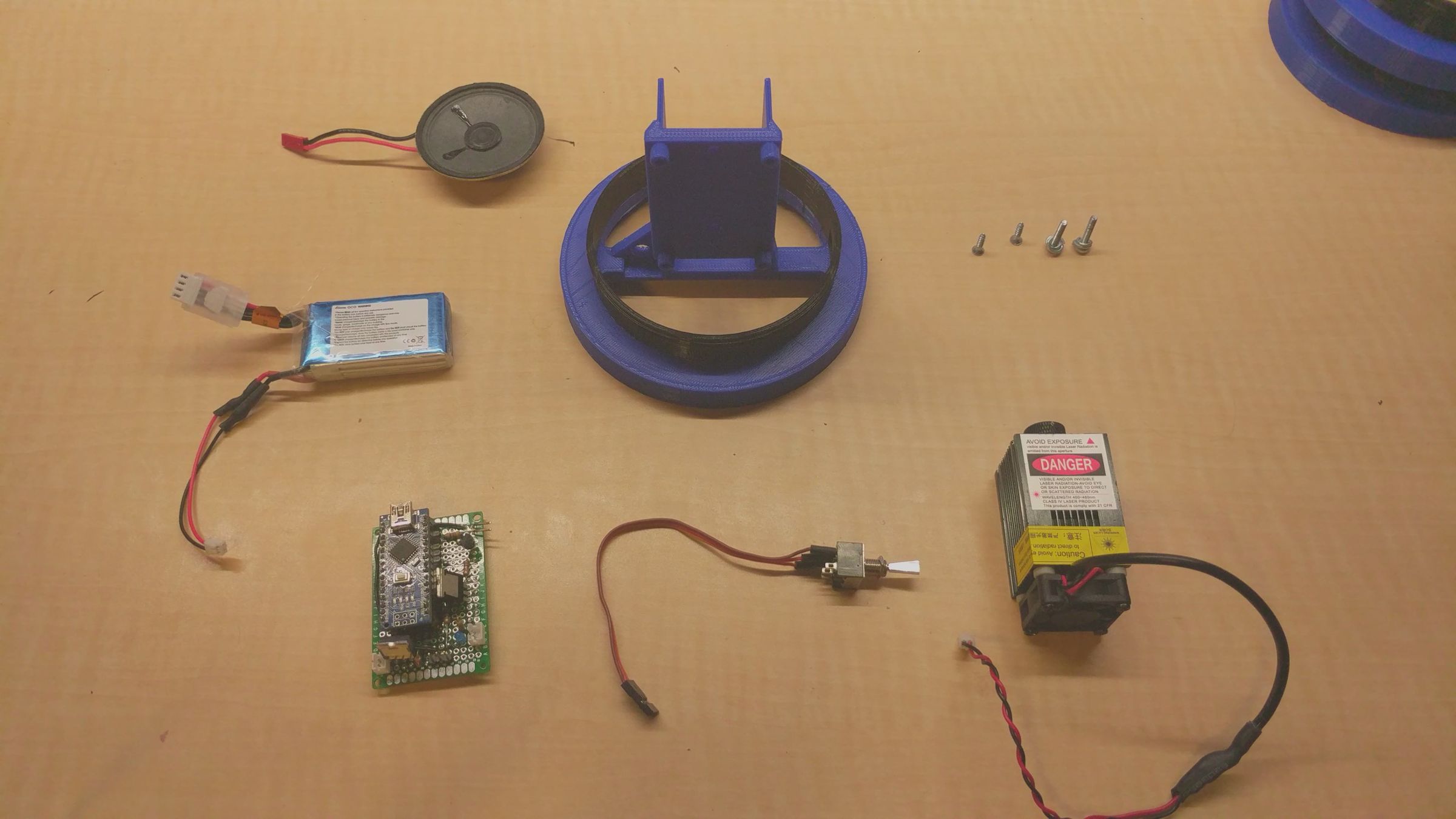 Real Laser Arm Cannon From Metroid! : 9 Steps (with Pictures ...