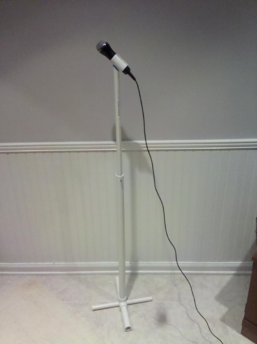 Simple Mic Stand - Instructables