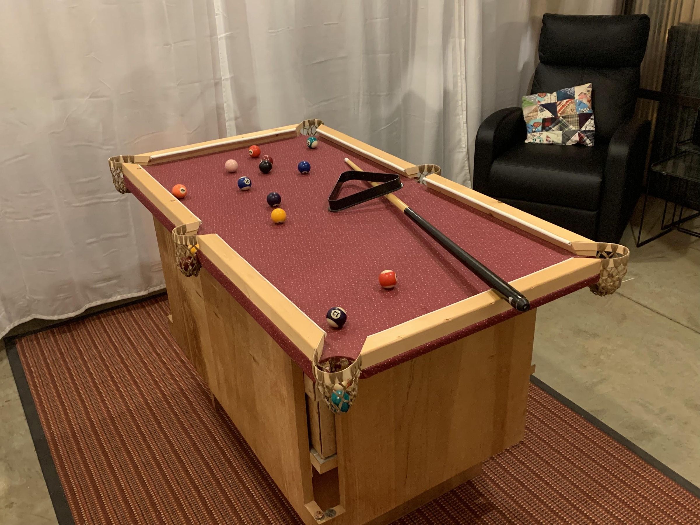 Half-Size Pool Table : 10 Steps (with Pictures) - Instructables