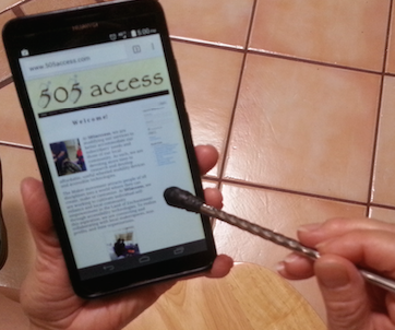 Easy, Inexpensive AND Accessible Stylus : 4 Steps (with Pictures ...