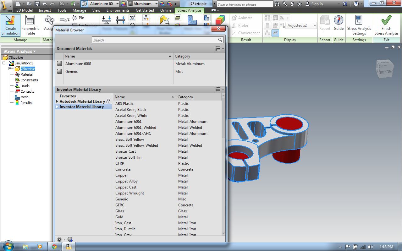 How to Use Stress Analysis in Autodesk Inventor to Test Your Parts. : 5 ...