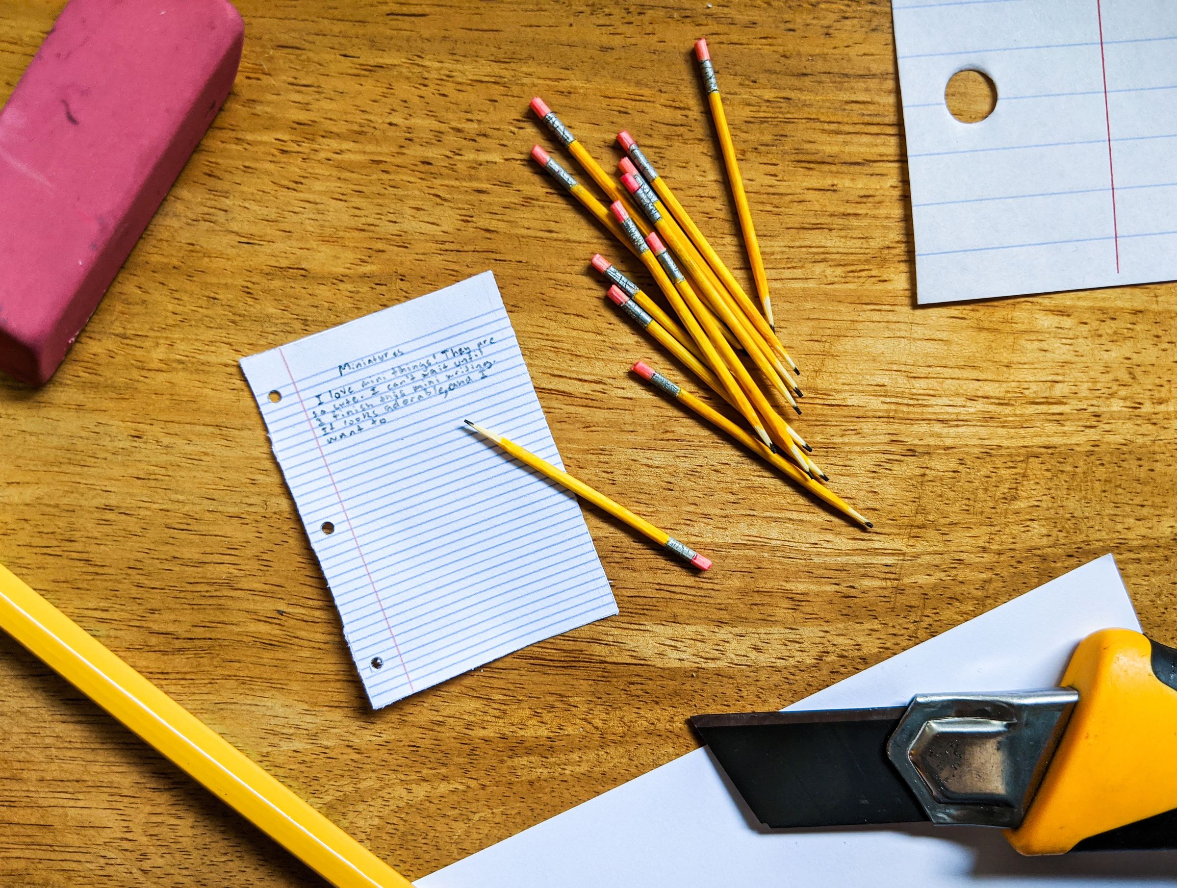 Miniature Pencils and Colored Pencils : 6 Steps (with Pictures ...