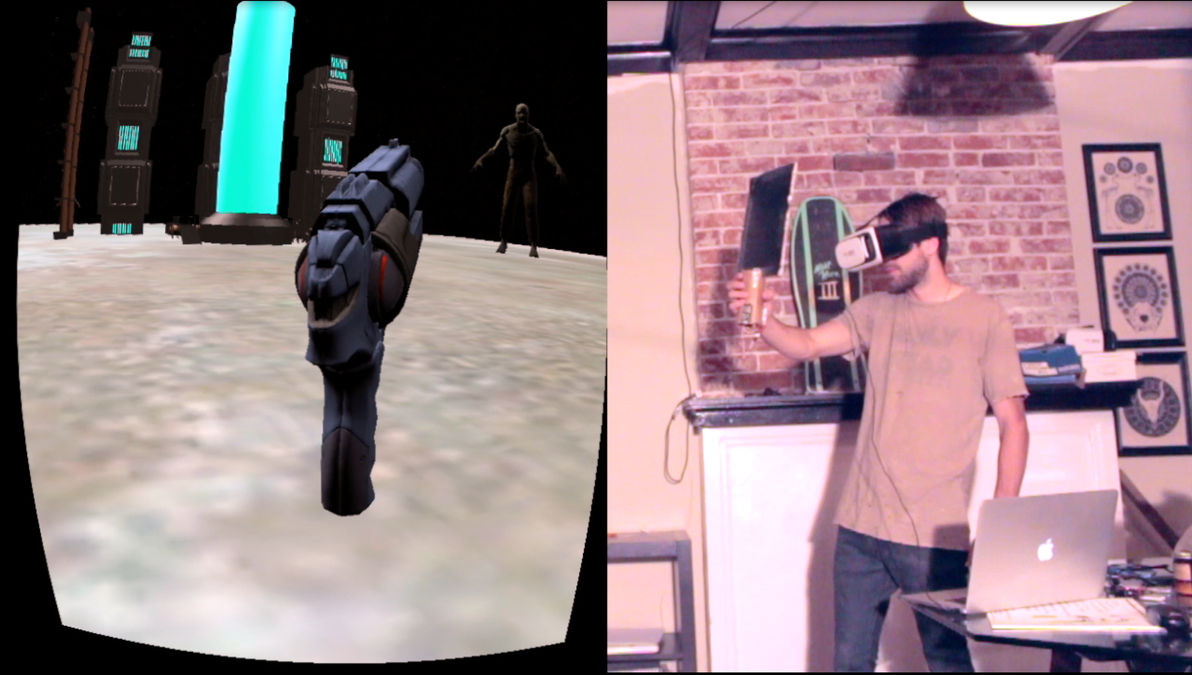 The Oculus Cardboard Project: DIY Virtual Reality Gun With Tracking Using Arduino and the ...