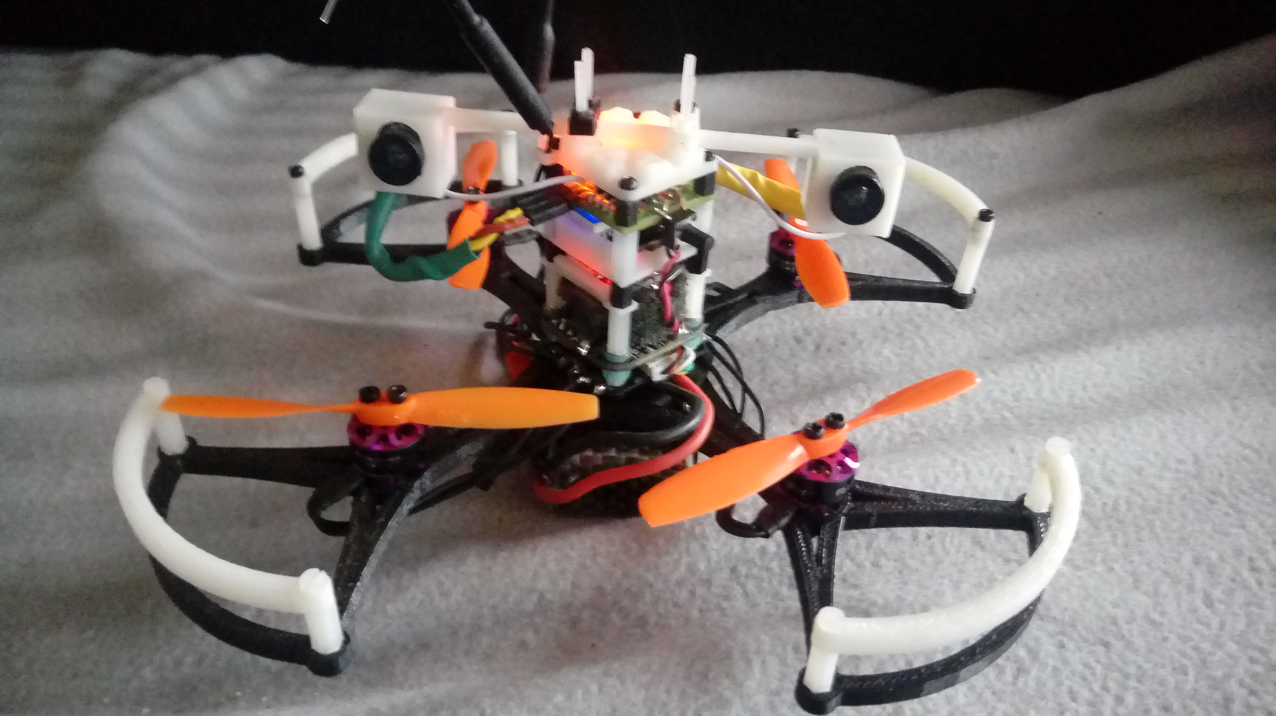 Micro Wifi Controlled 3D Printed 3D FPV Copter : 7 Steps (with Pictures ...