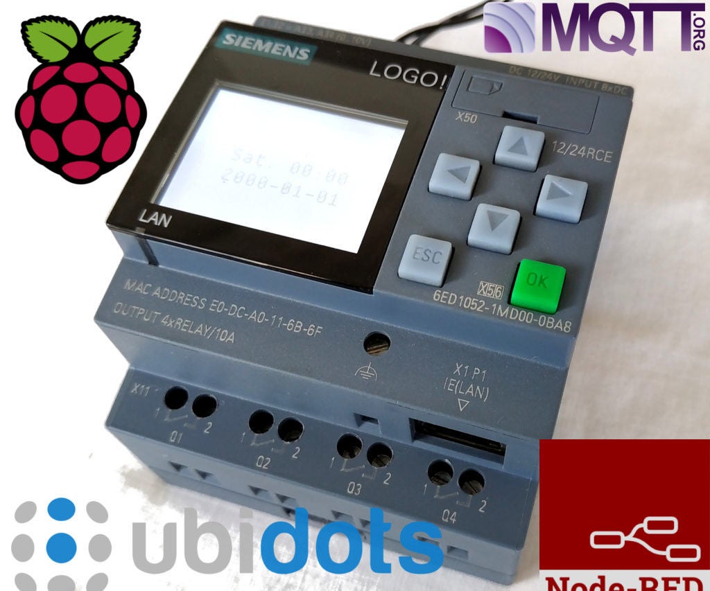 Integration Platform Ubidots With LOGO! Siemens Using Node-RED : 13 Steps - Instructables