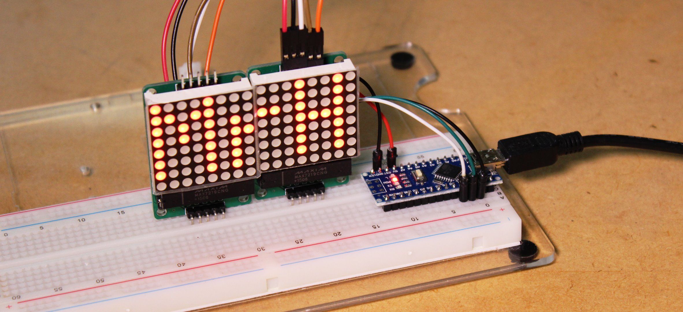 Arduino - Mini Dot Matrix Display - Instructables