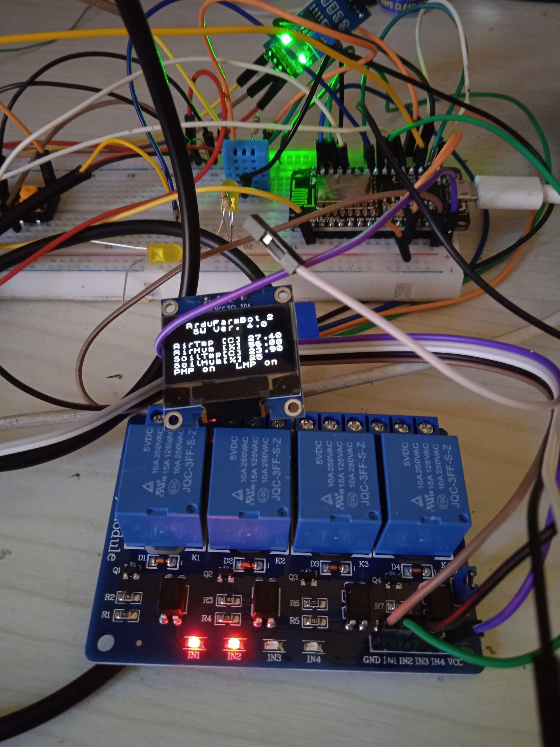 Automatic Gardening System With NodeMCU and Blynk, the "ArduFarmBot 2 ...