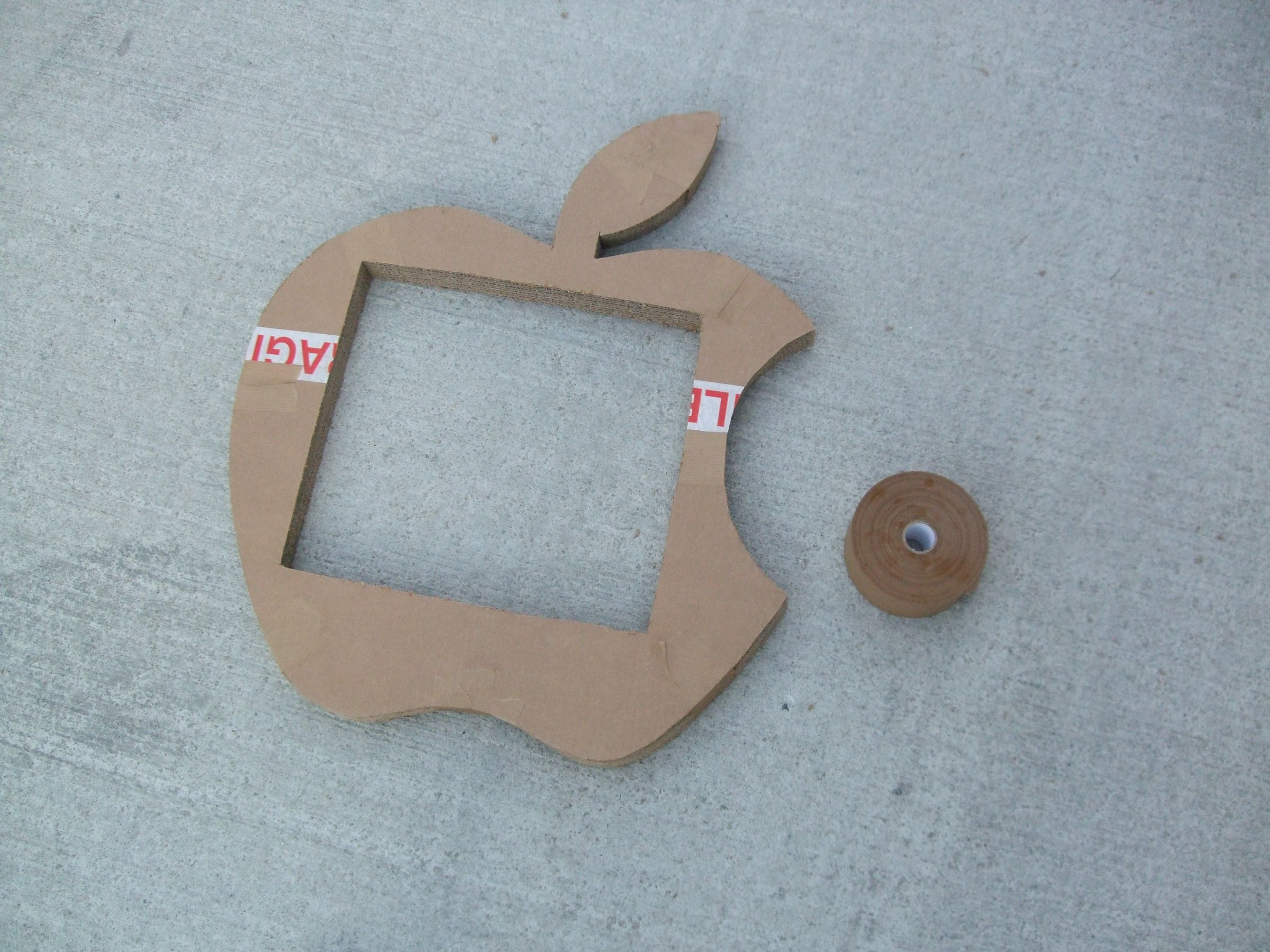 Cardboard Furniture As Apple's Logo. : 4 Steps (with Pictures ...