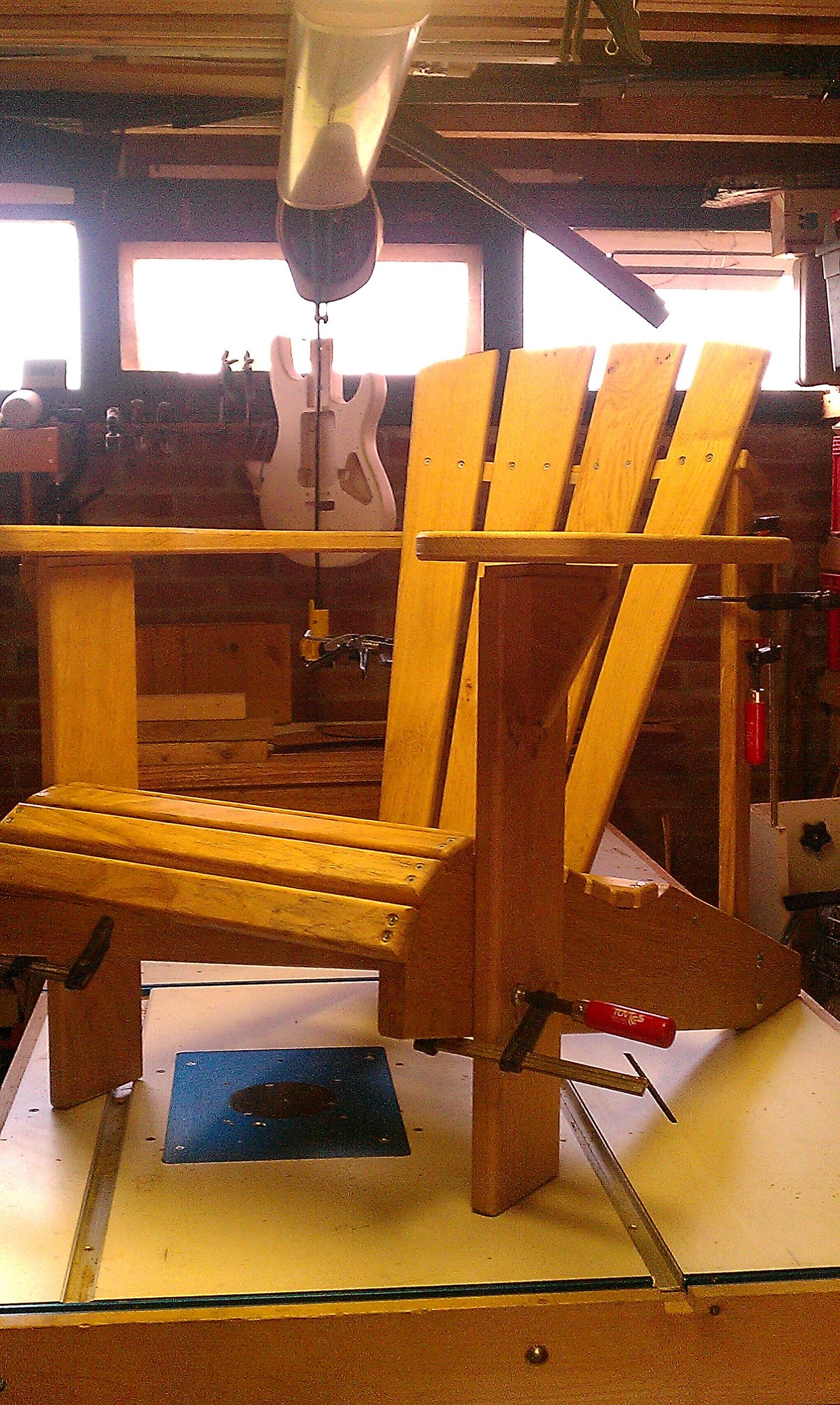 The Making Off a Toolbox and Adirondack Chair Out of Oak - Instructables