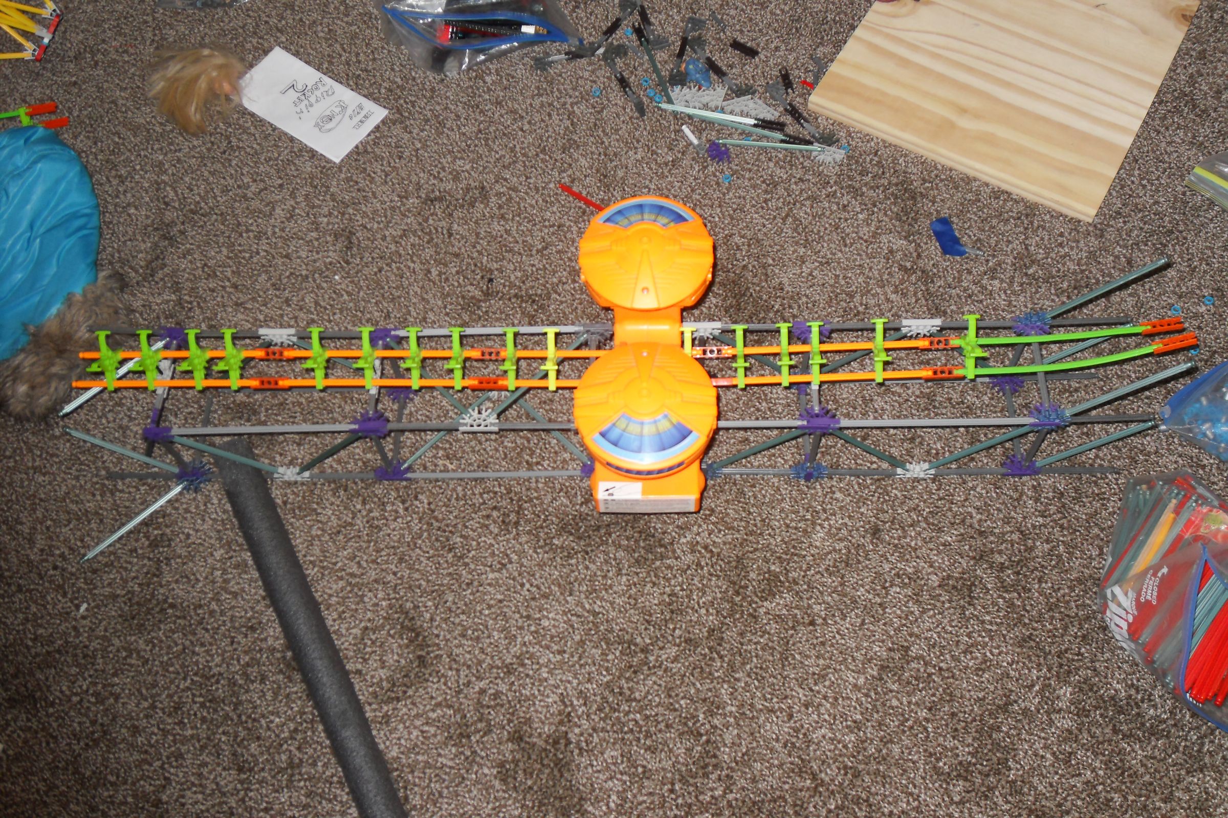 Knex Rippin' Rocket 2 Instructions : 5 Steps - Instructables
