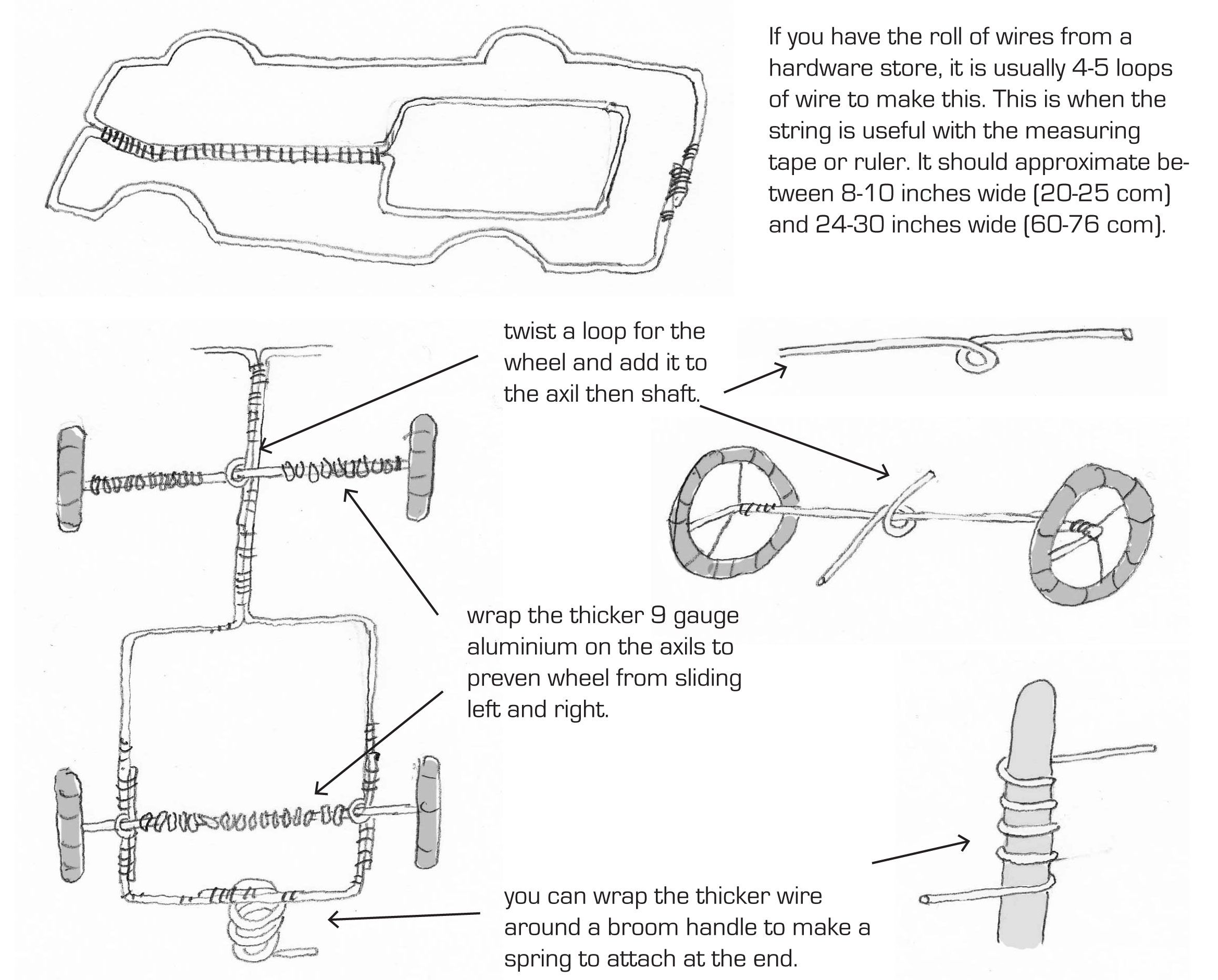 Wire Car Push Toy : 9 Steps (with Pictures) - Instructables