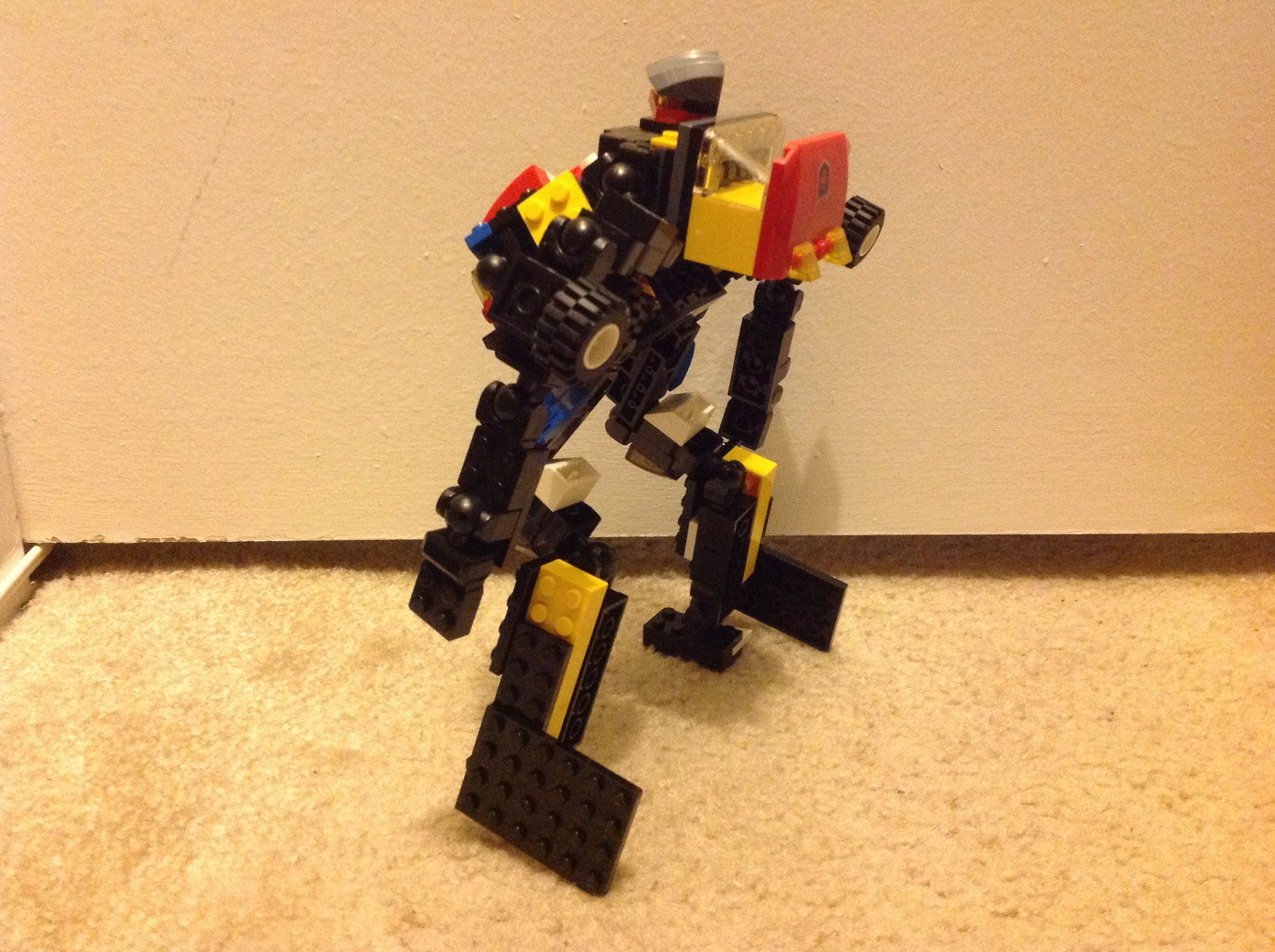 Lego Transformer. Autobot? Decepticon? Movie Version of Bulkhead? You ...
