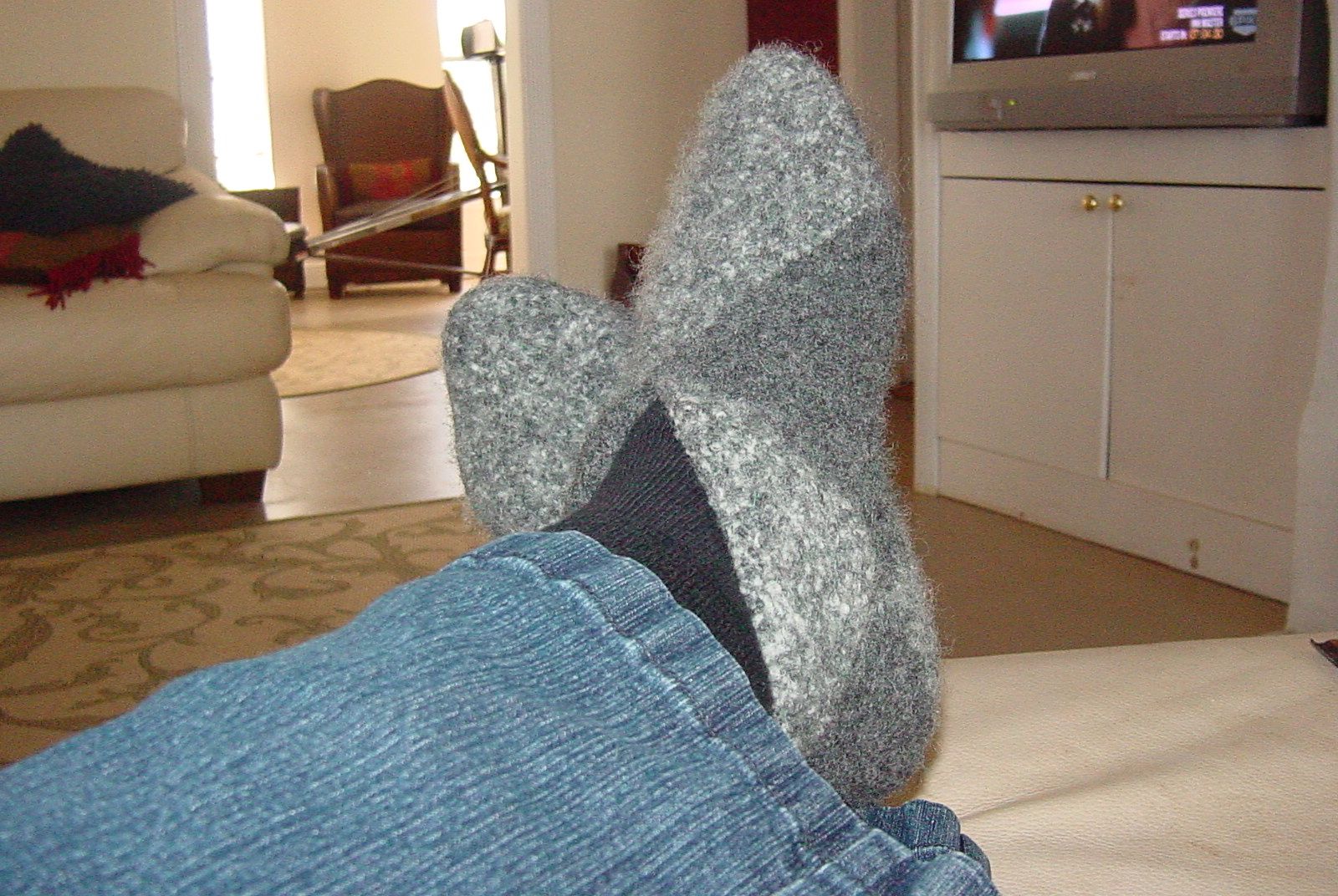 Felted Wool Slippers (crochet or Knit, Then Sew) : 9 Steps (with ...