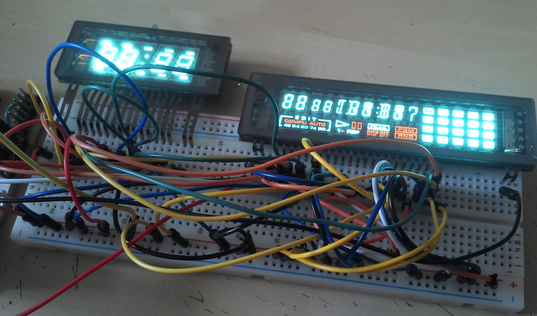Arduino VFD Display Clock Tutorial - a Guide to VFD Displays : 10 Steps ...