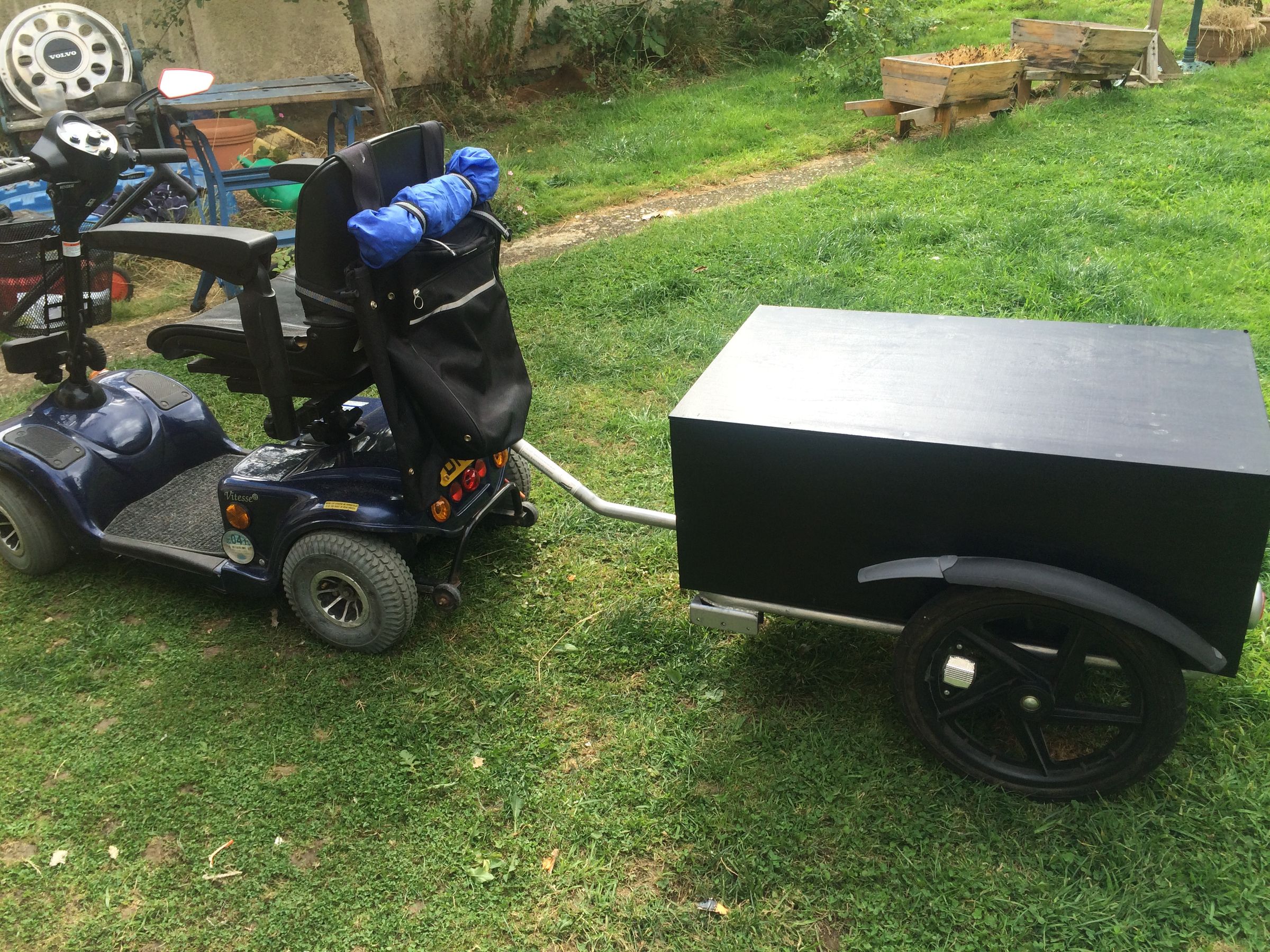 Mobility Scooter Trailer Bicycle Trailer : 4 Steps - Instructables