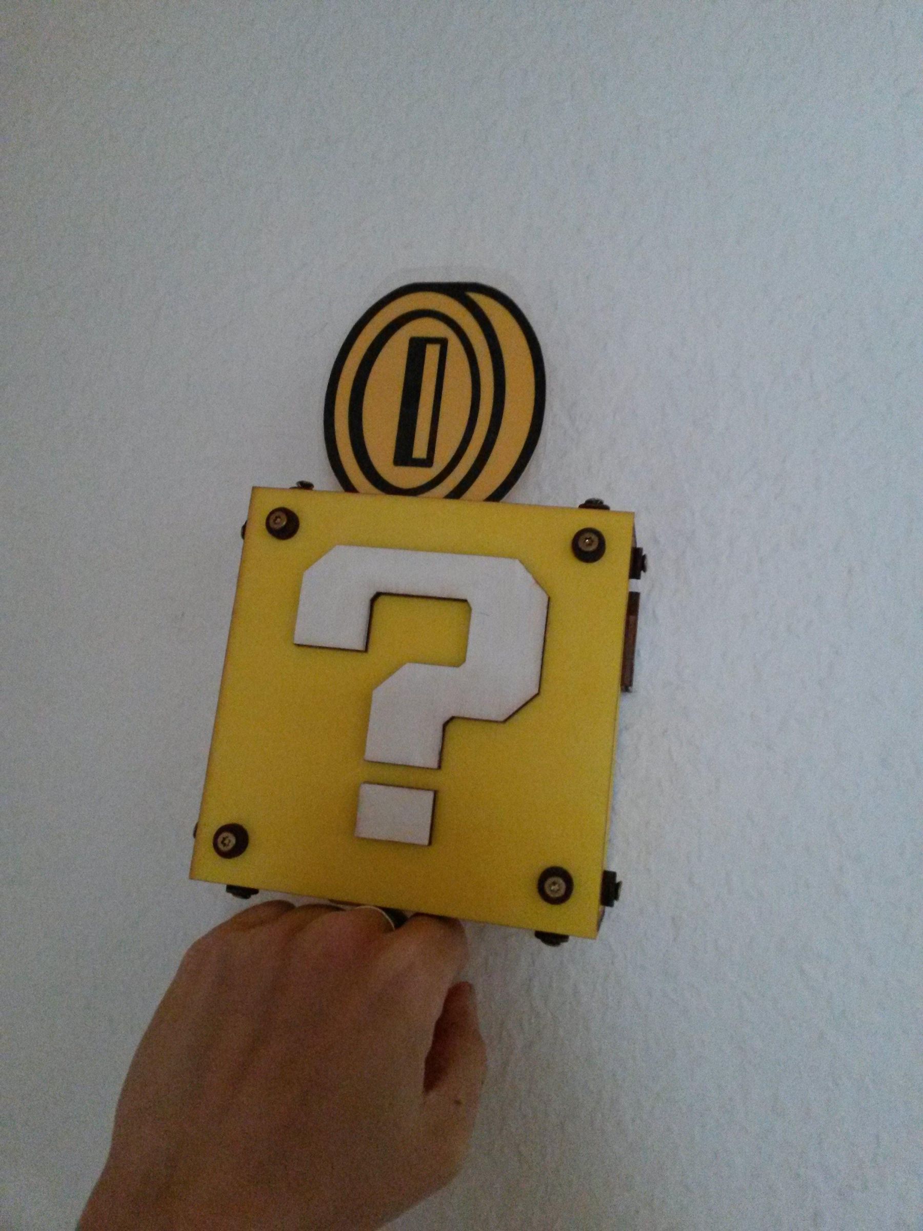 Mario Coin Box - Wall Decoration : 4 Steps - Instructables