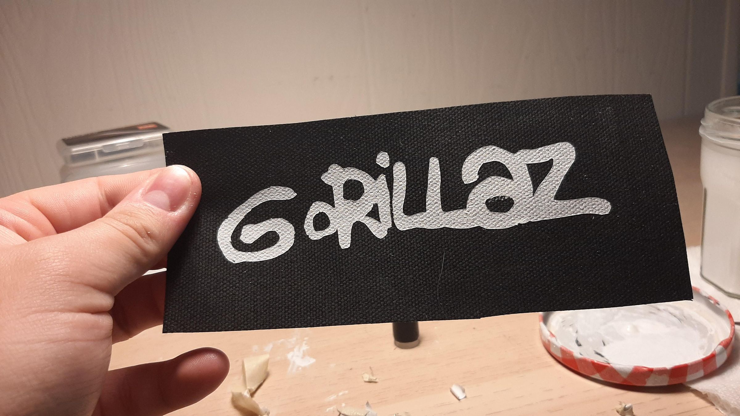 Canvas Patches With Masking Tape and Fabric Paint : 6 Steps (with ...