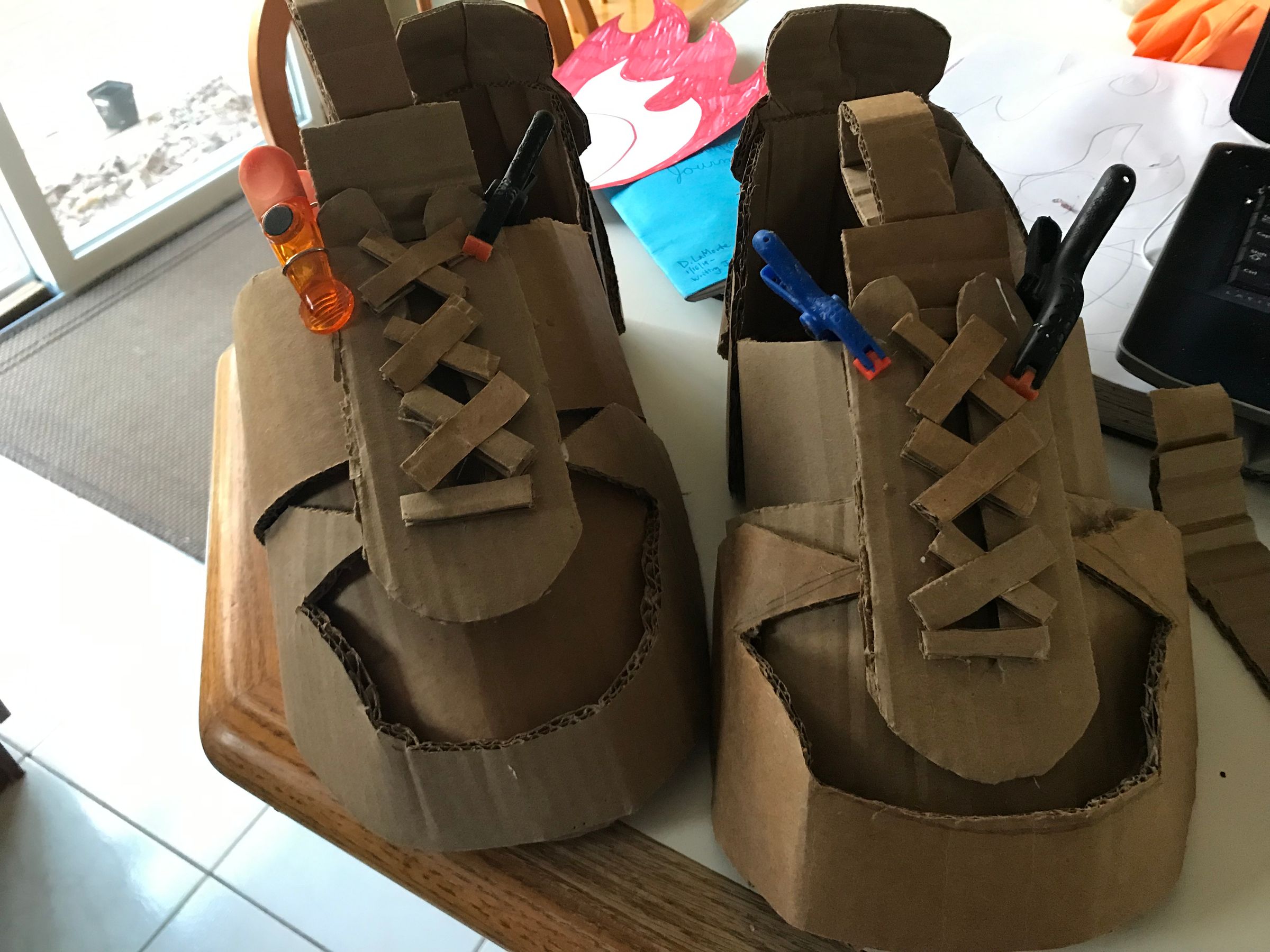 Cardboard Nike Craft Sneakers : 8 Steps - Instructables