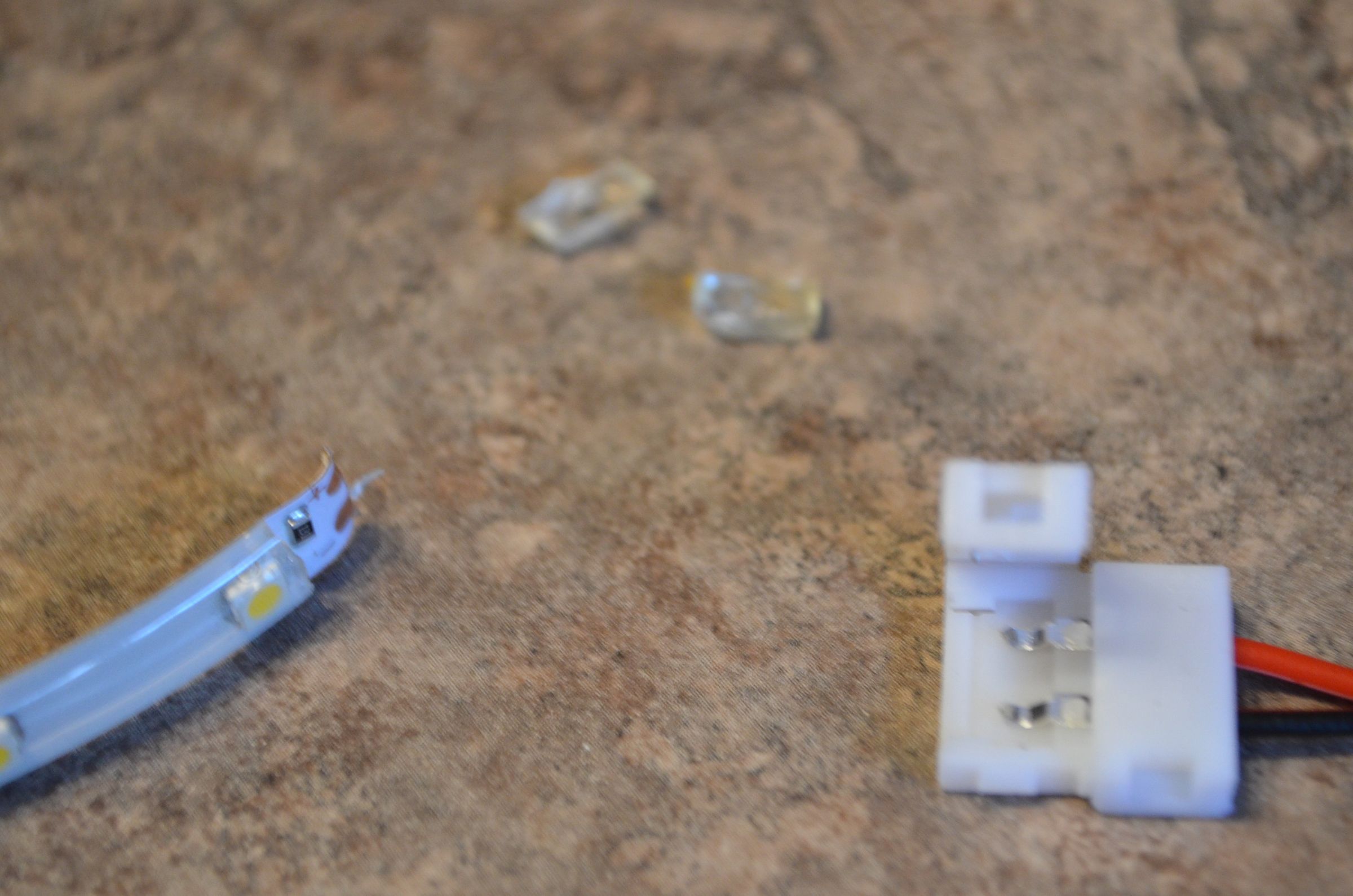 LED Tape - Under Cabinet Lighting - No Soldering! : 9 Steps (with ...