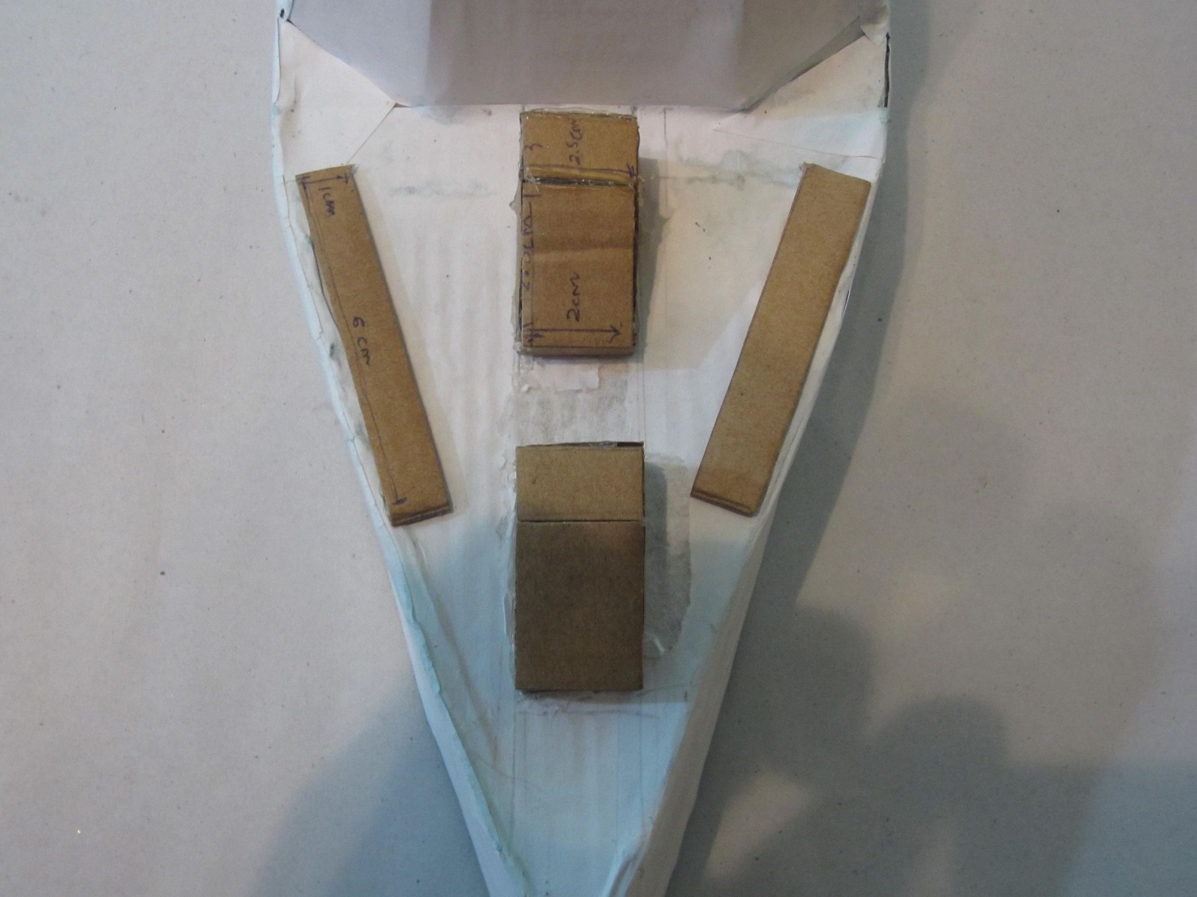 Cardboard Model Destroyer :USS Zumwalt : 12 Steps (with Pictures ...
