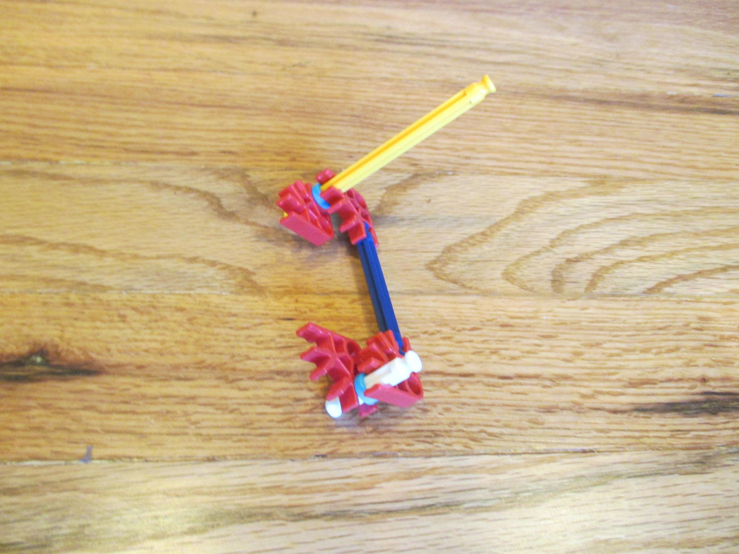 Rollercoaster Push Lift: a K'nex Ball Machine Lift : 8 Steps ...