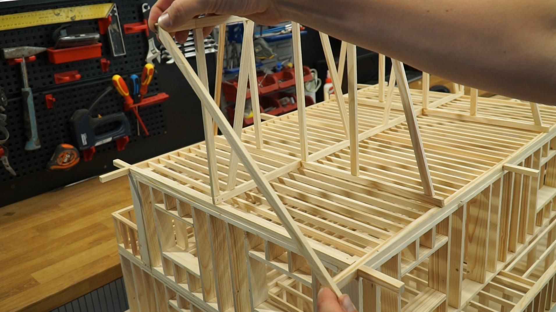 Miniature Timber Frame House : 10 Steps (with Pictures) - Instructables