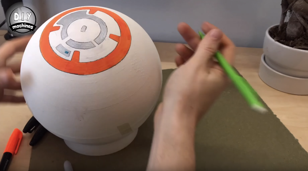 BB8 Droid - Arduino | Remote Controlled | 3D Printed : 22 Steps (with ...