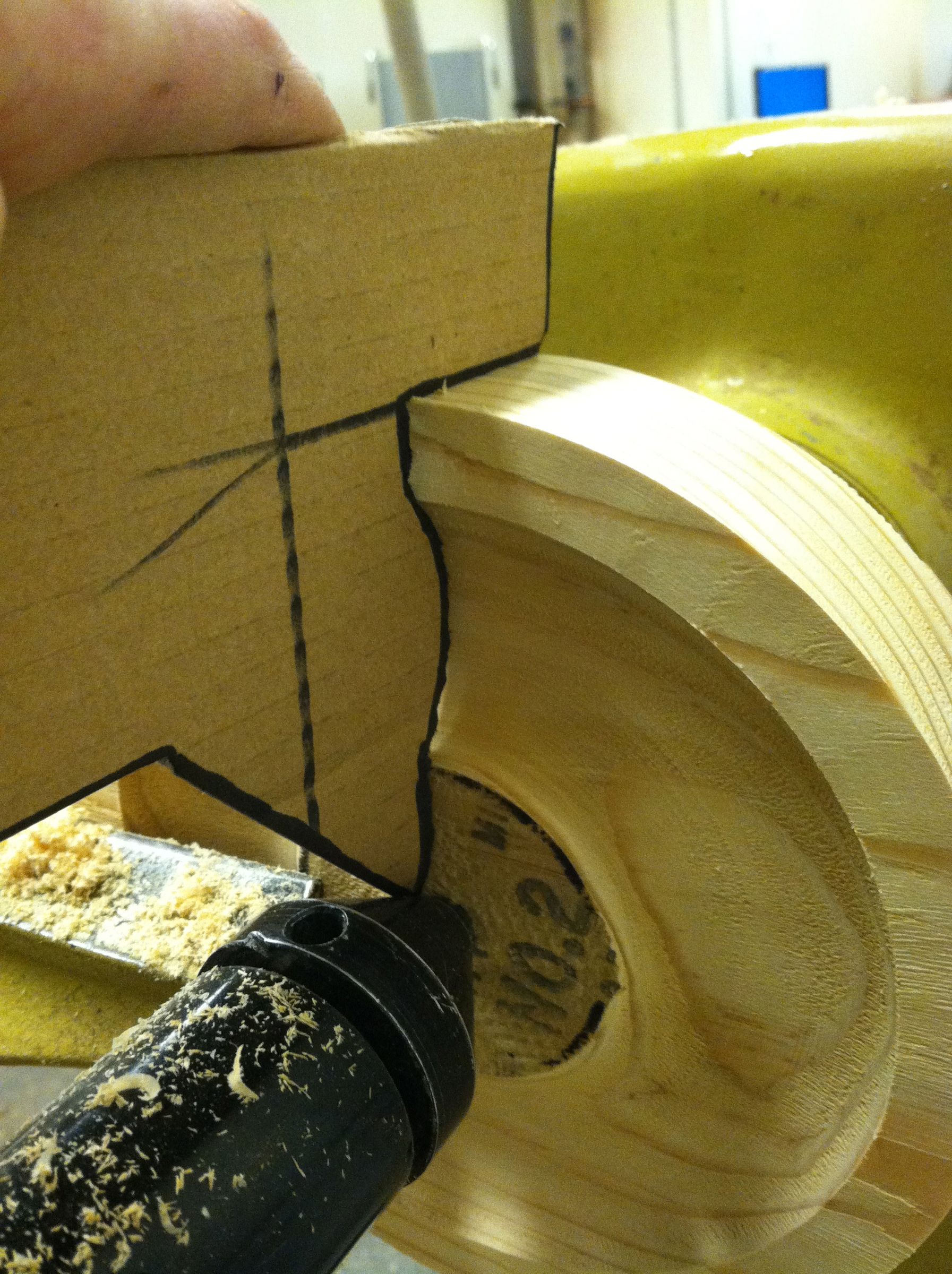 How to Use a Template to Turn Multiples on a Wood Lathe : 7 Steps (with ...
